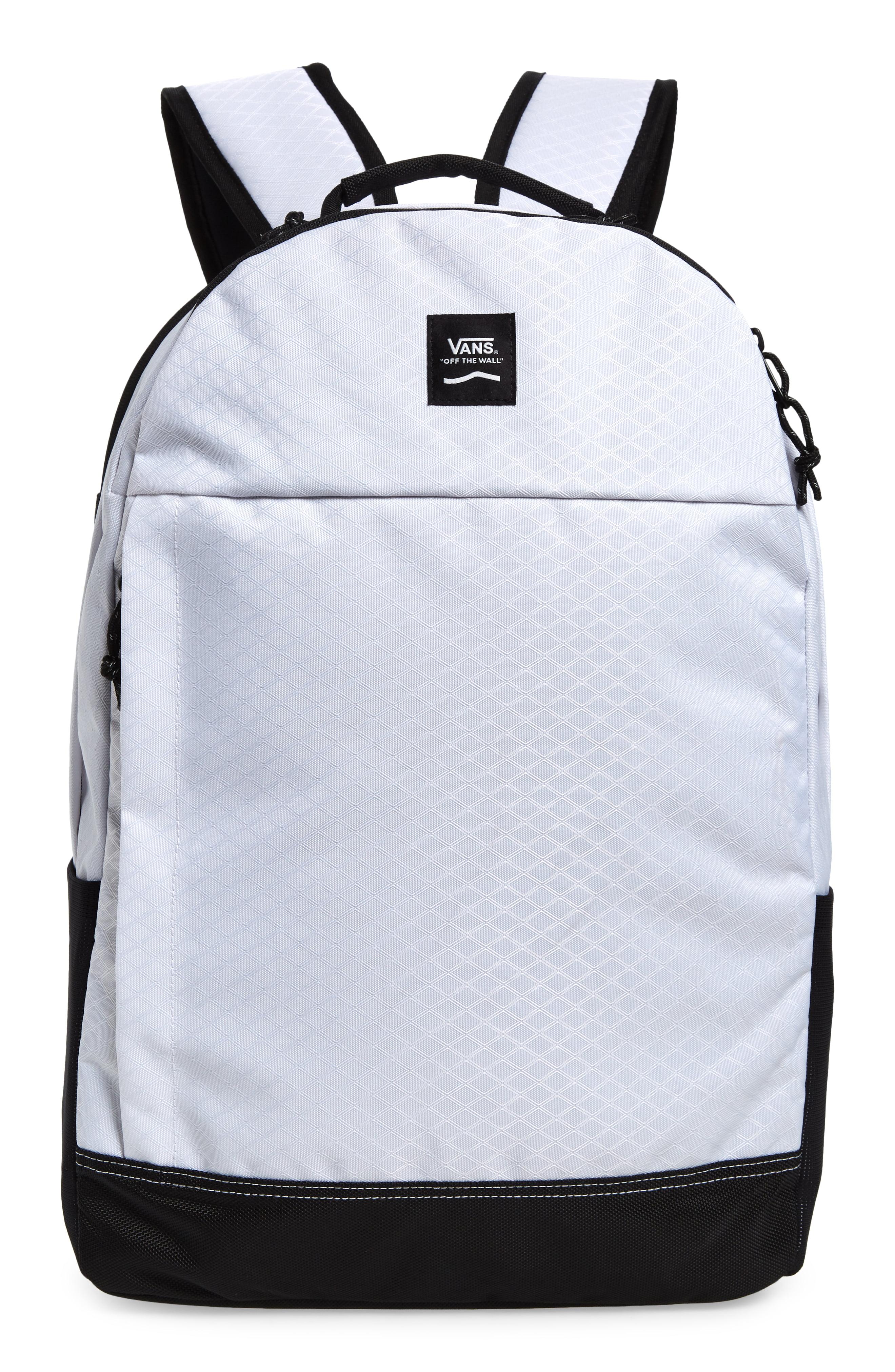 triumph white pink backpack