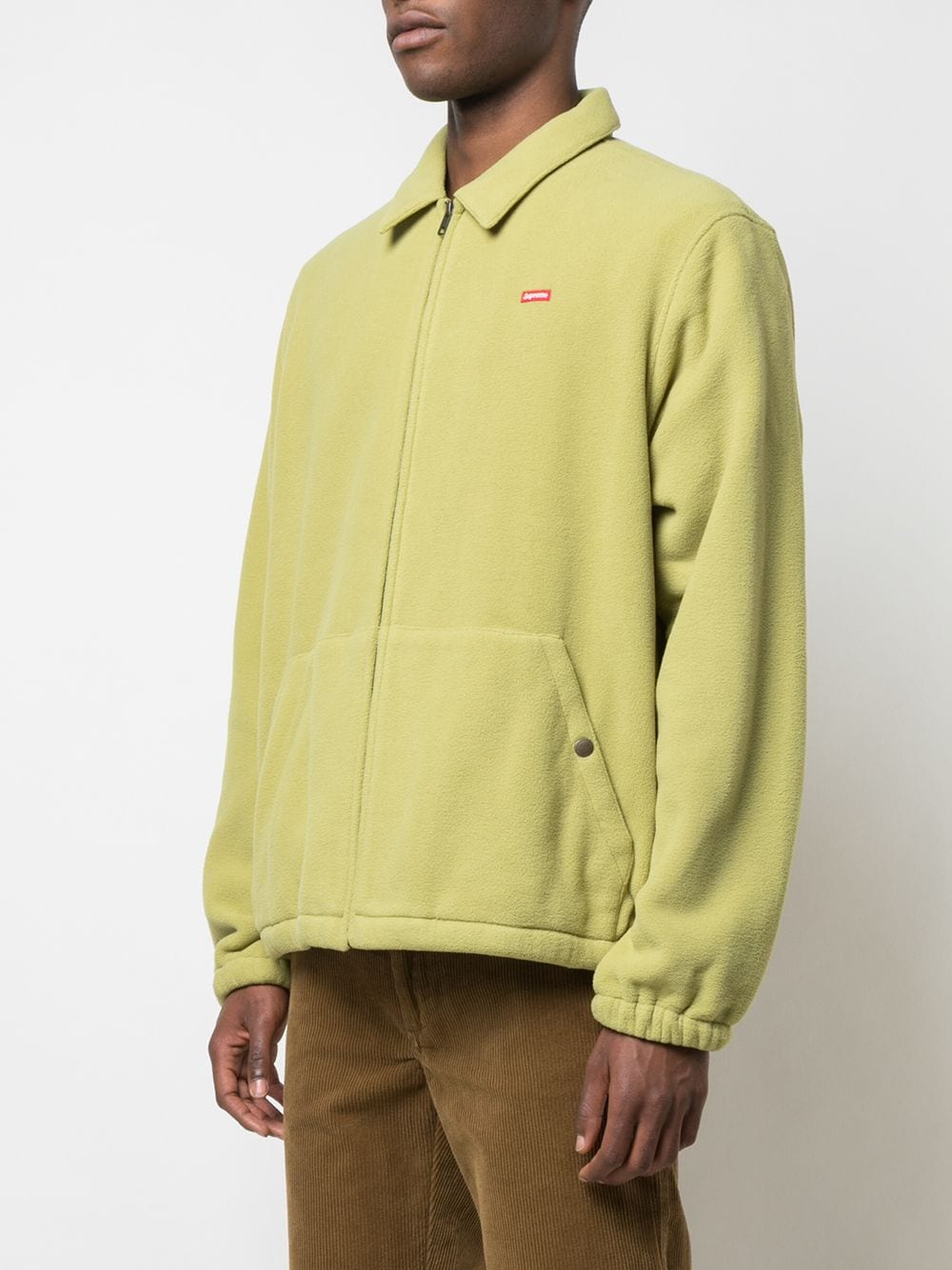 Supreme Polartec Harrington Jacket - Green | Editorialist