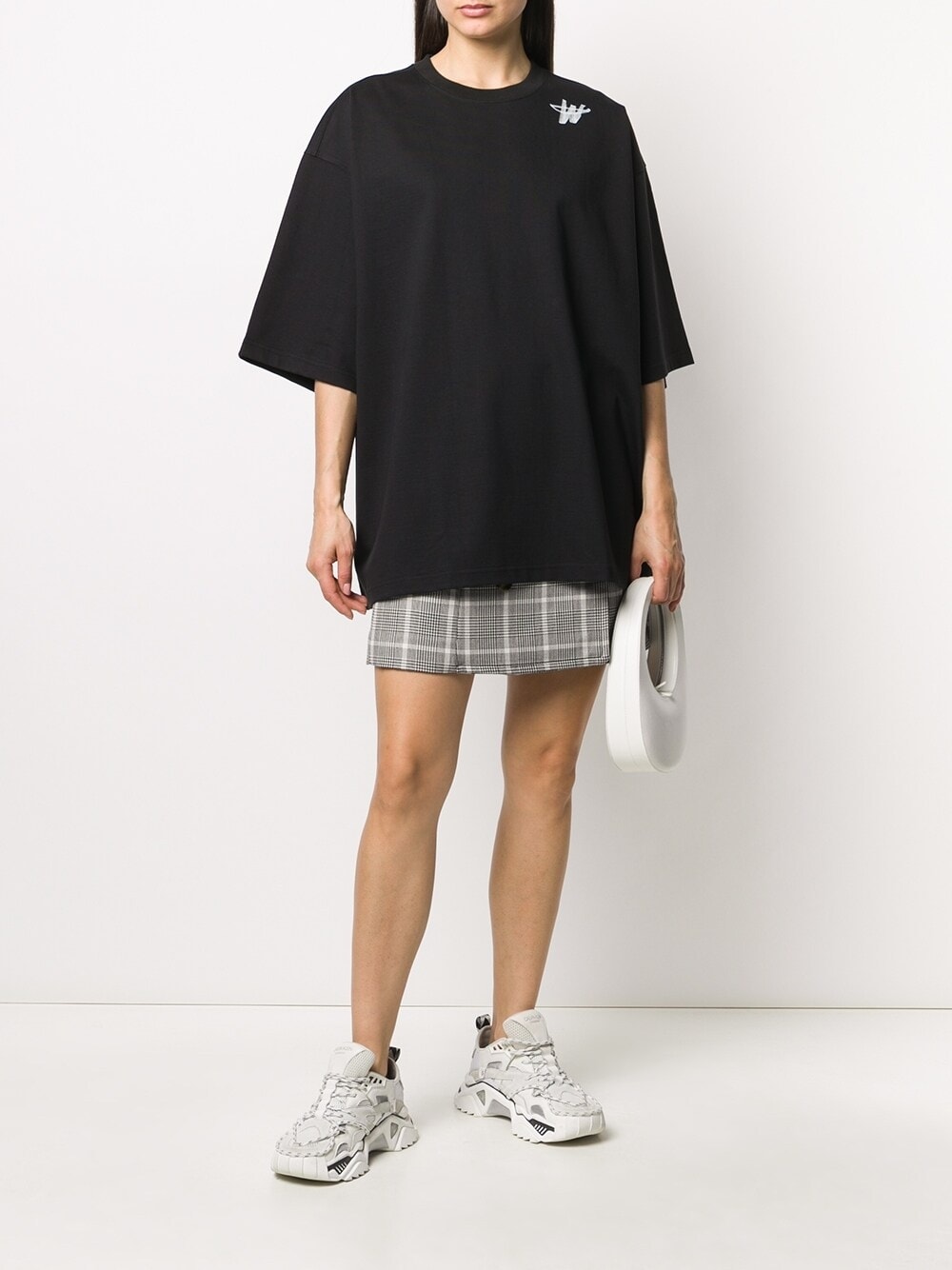 WE11DONE WE11DONE Logo-Print Oversized T-Shirt