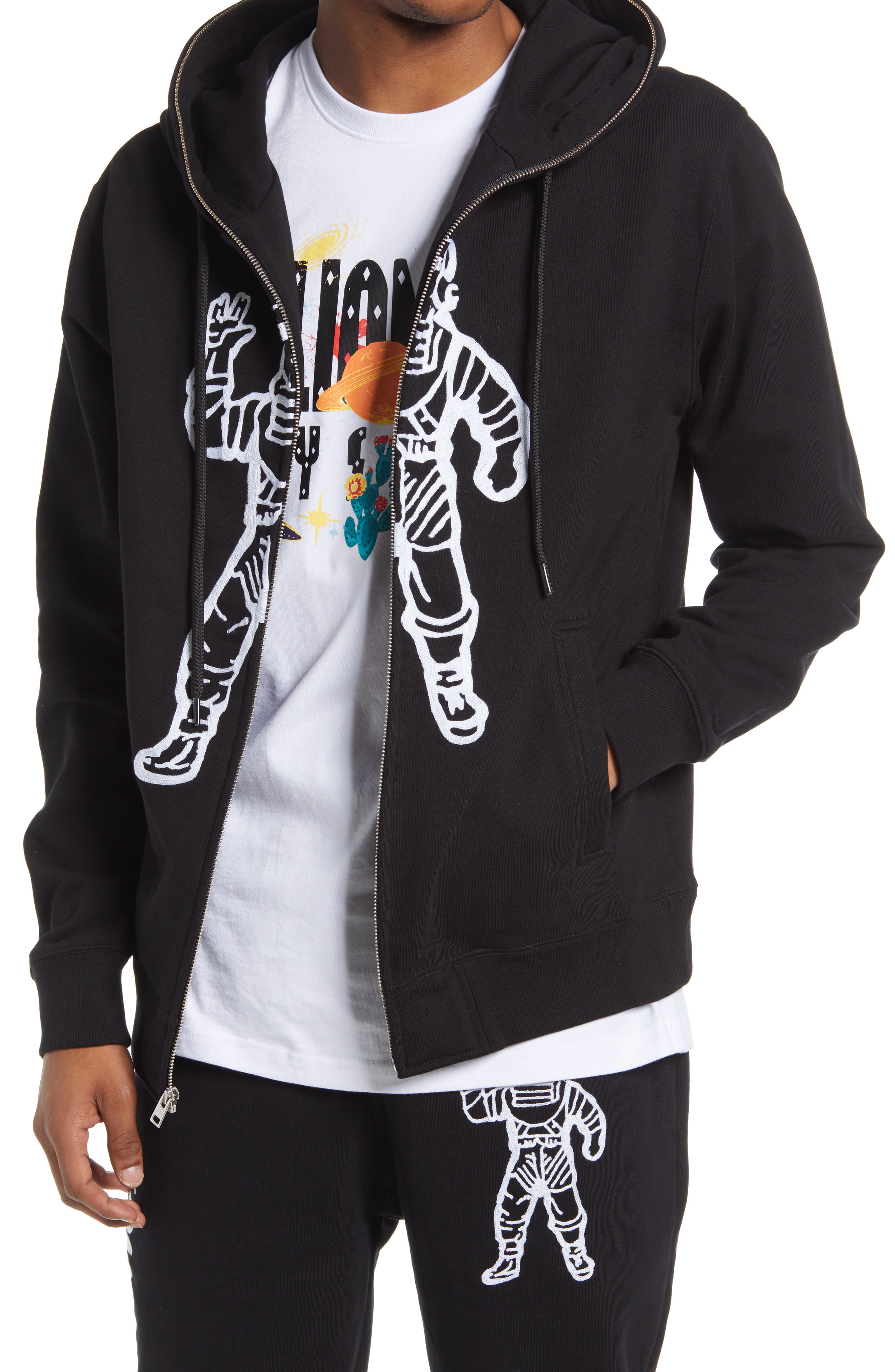 billionaire boys club full zip hoodie