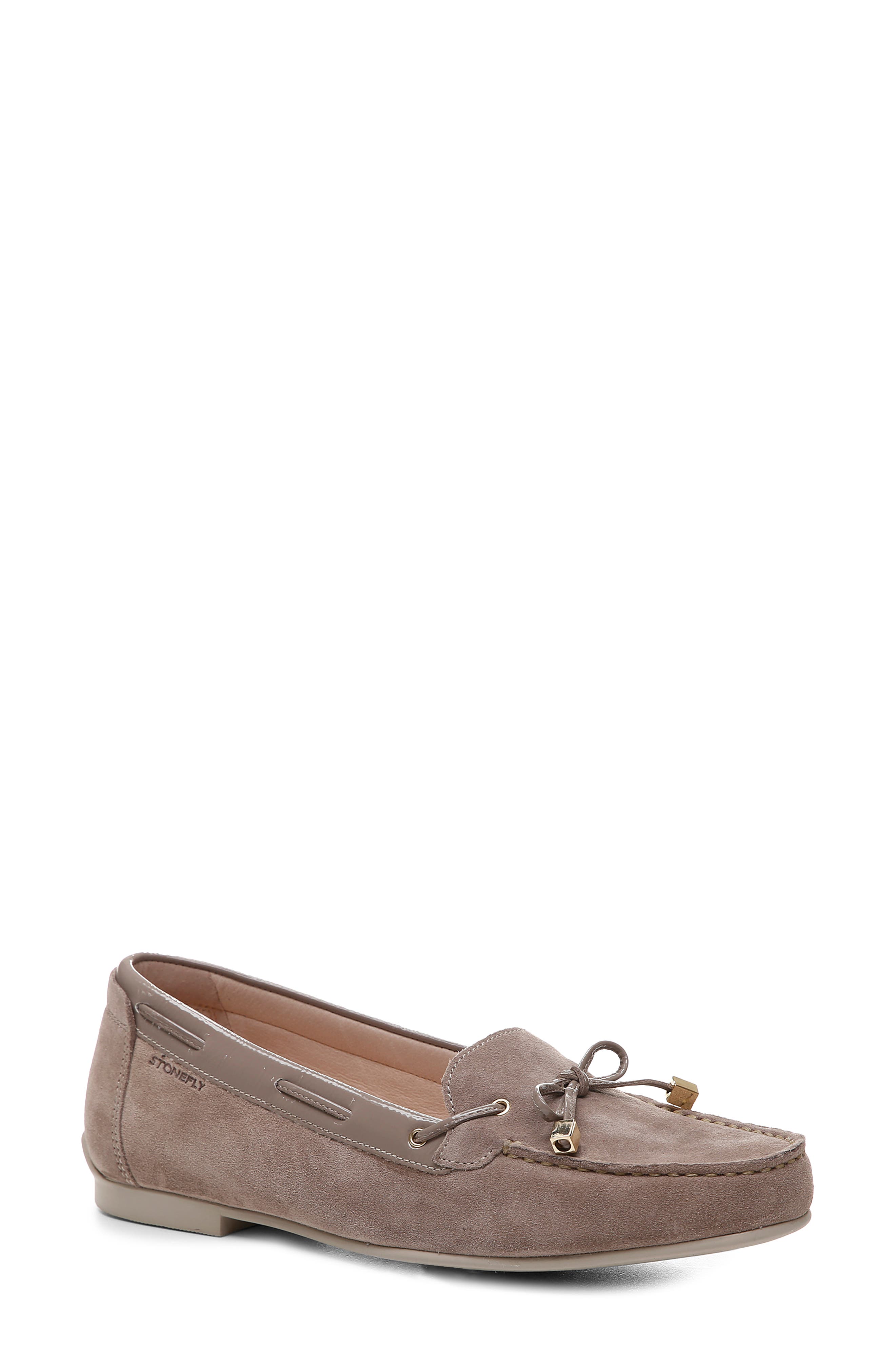Stonefly Suede Loafers Summer Ii 8 Moccasin Dark Blue - Stonefly main image 4