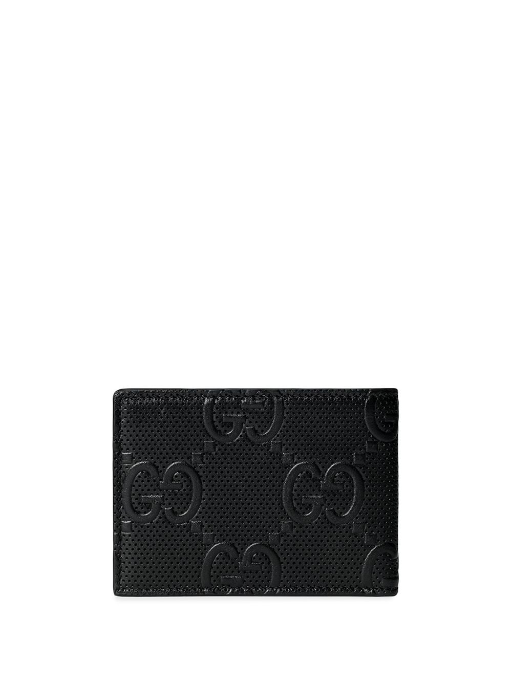 Gucci Gg Embossed Wallet - Black | Editorialist