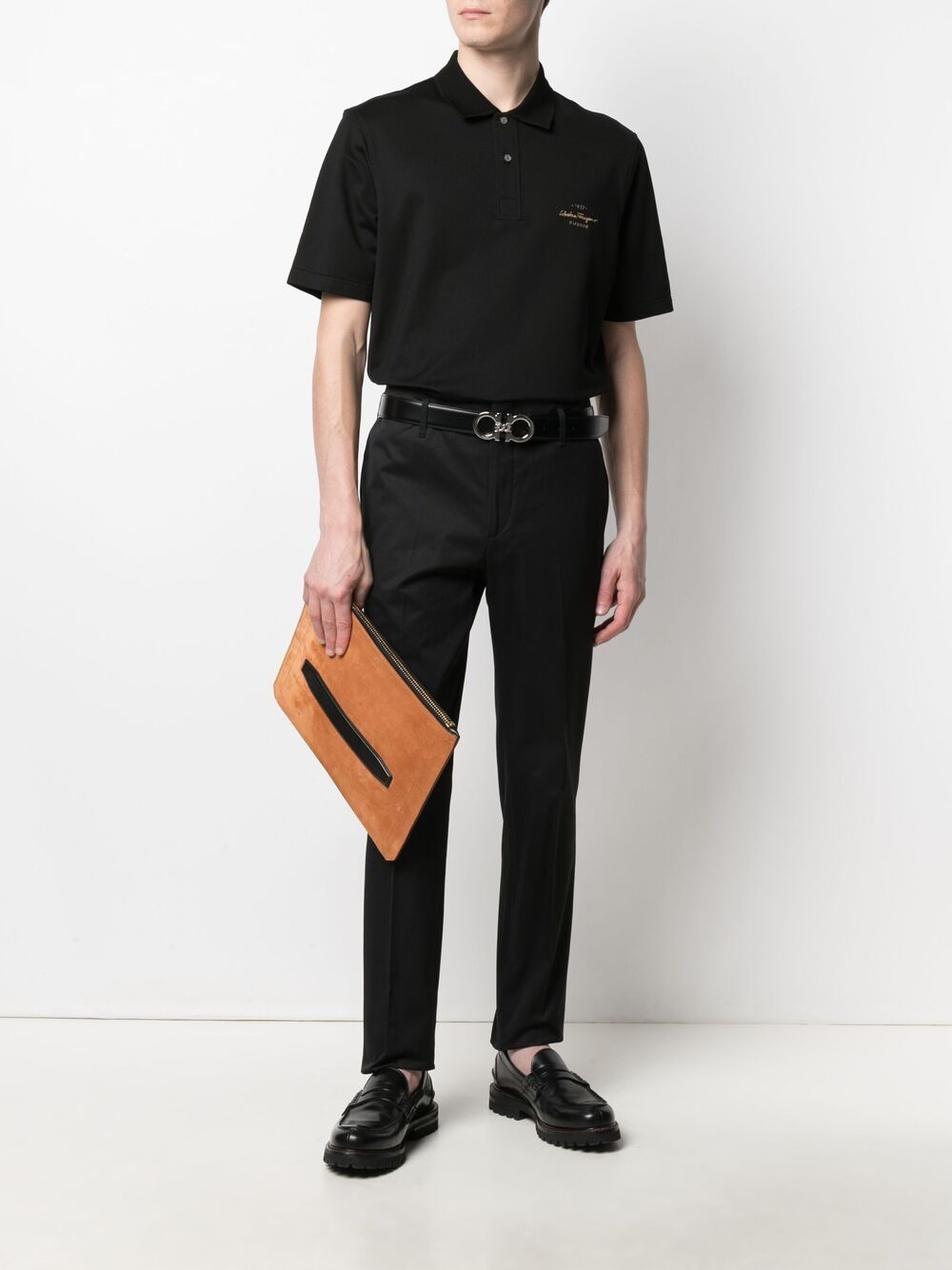 SALVATORE FERRAGAMO Slim-Fit Tailored Trousers