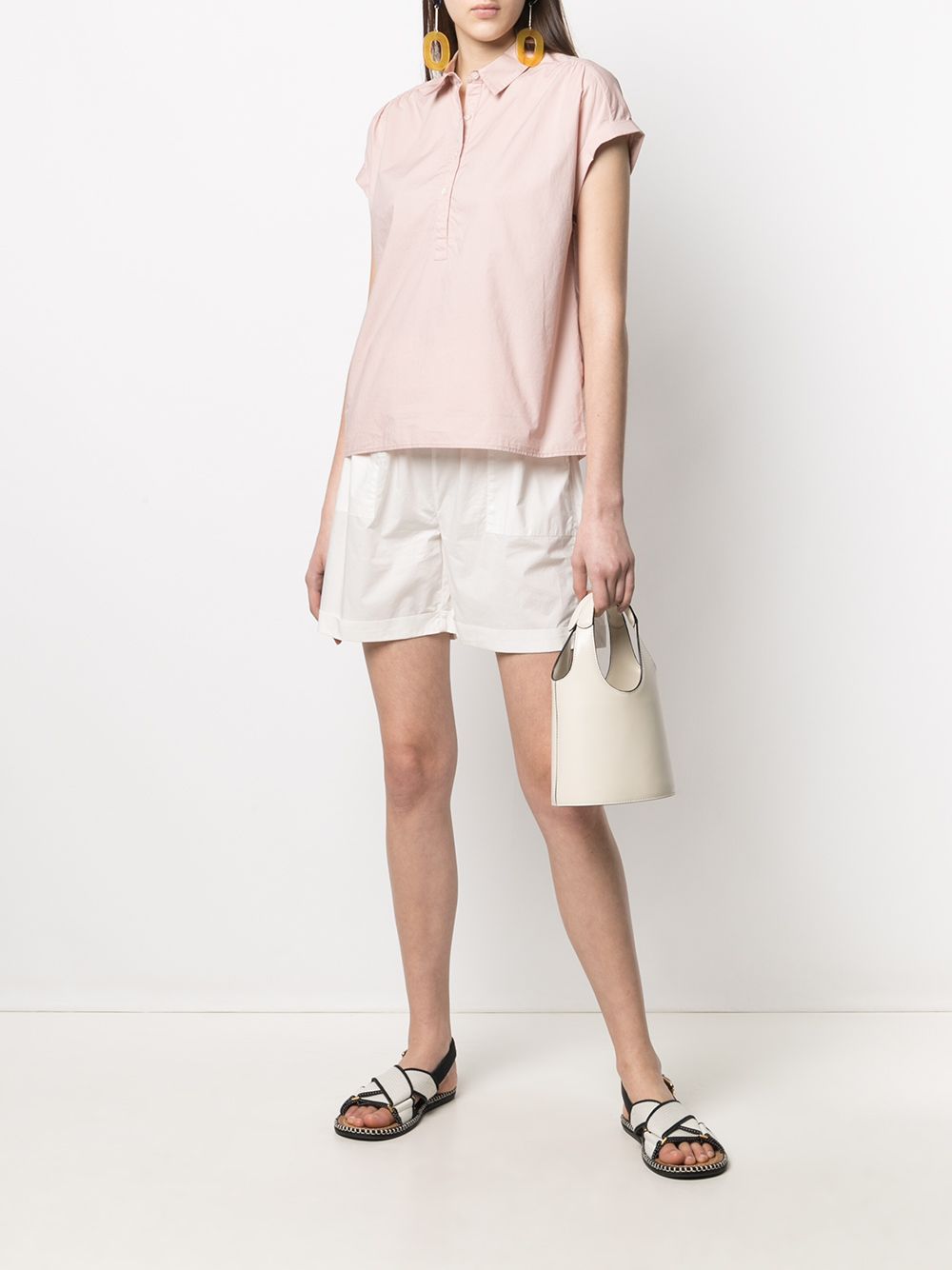 WOOLRICH Gathered-Waist Shorts