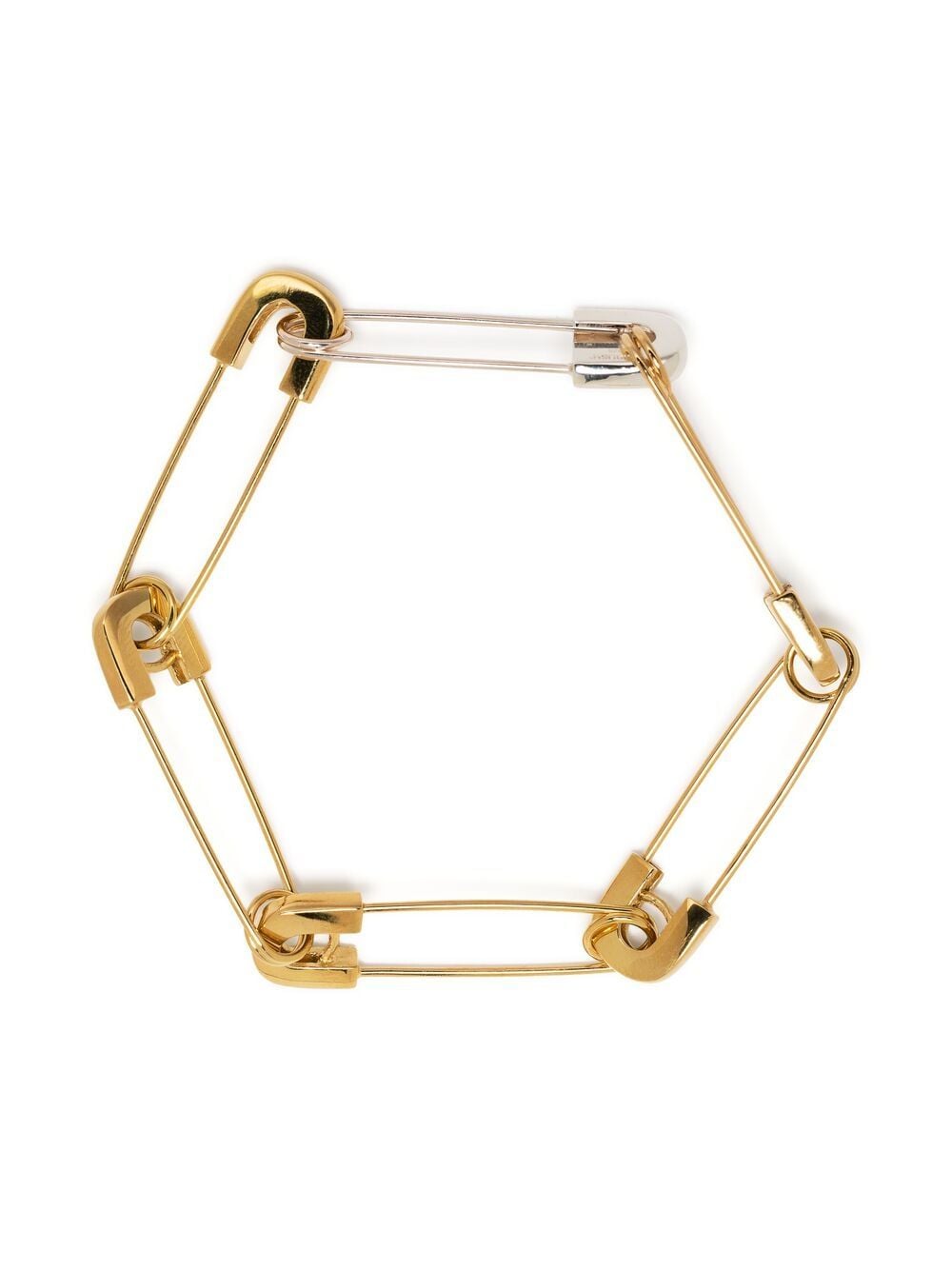 Ambush Safety Pin-Link Bracelet In Gold - 40% Off | Editorialist