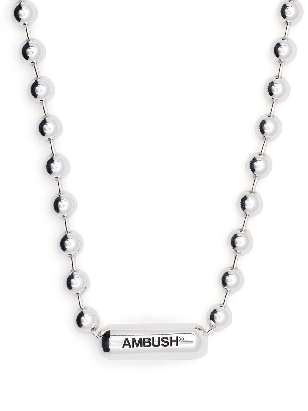 Ambush Ball Chain Necklace - Silver | Editorialist