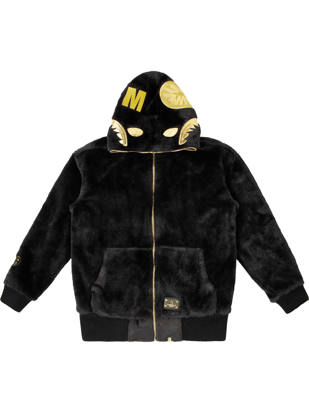 A Bathing Ape® Shark Hoodie Jacket - Black | Editorialist