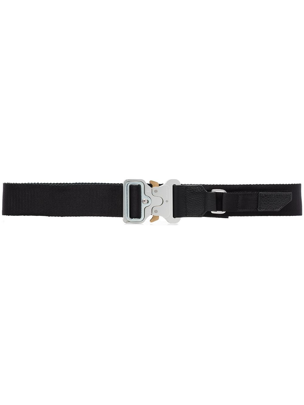 1017 Alyx 9sm Classic Rollercoaster Leather Belt In Black