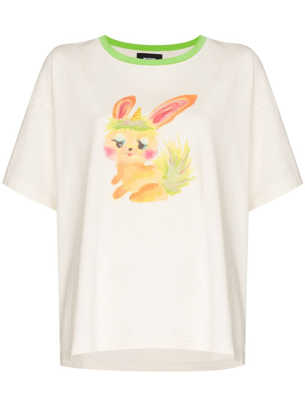 WE11DONE Bunny Graphic T-Shirt