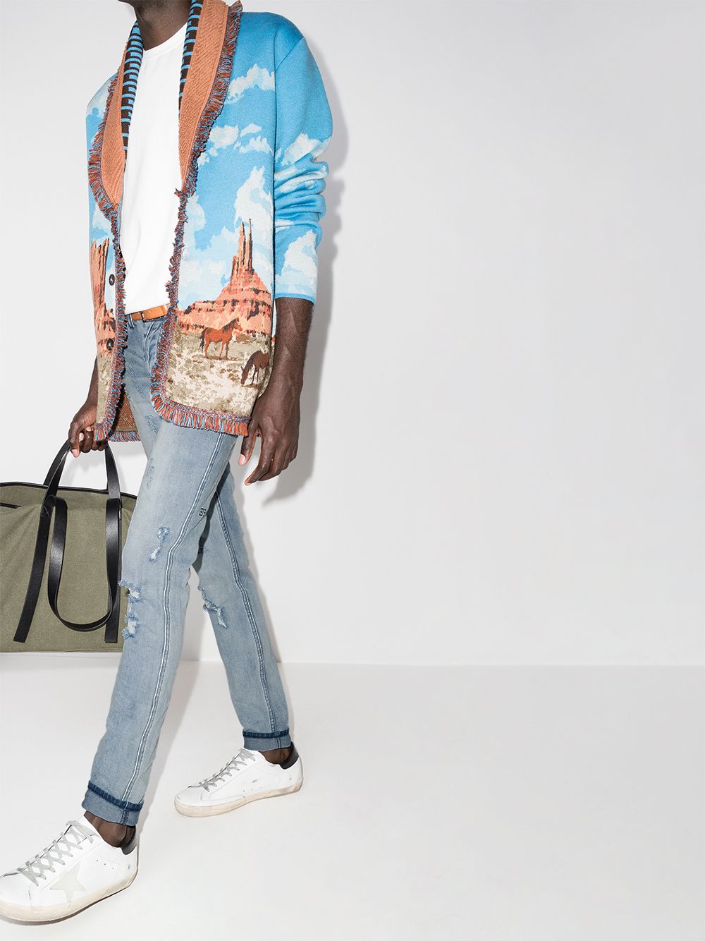 KSUBI Ksubi Van Winkle Trashed Dreams Skinny Jeans