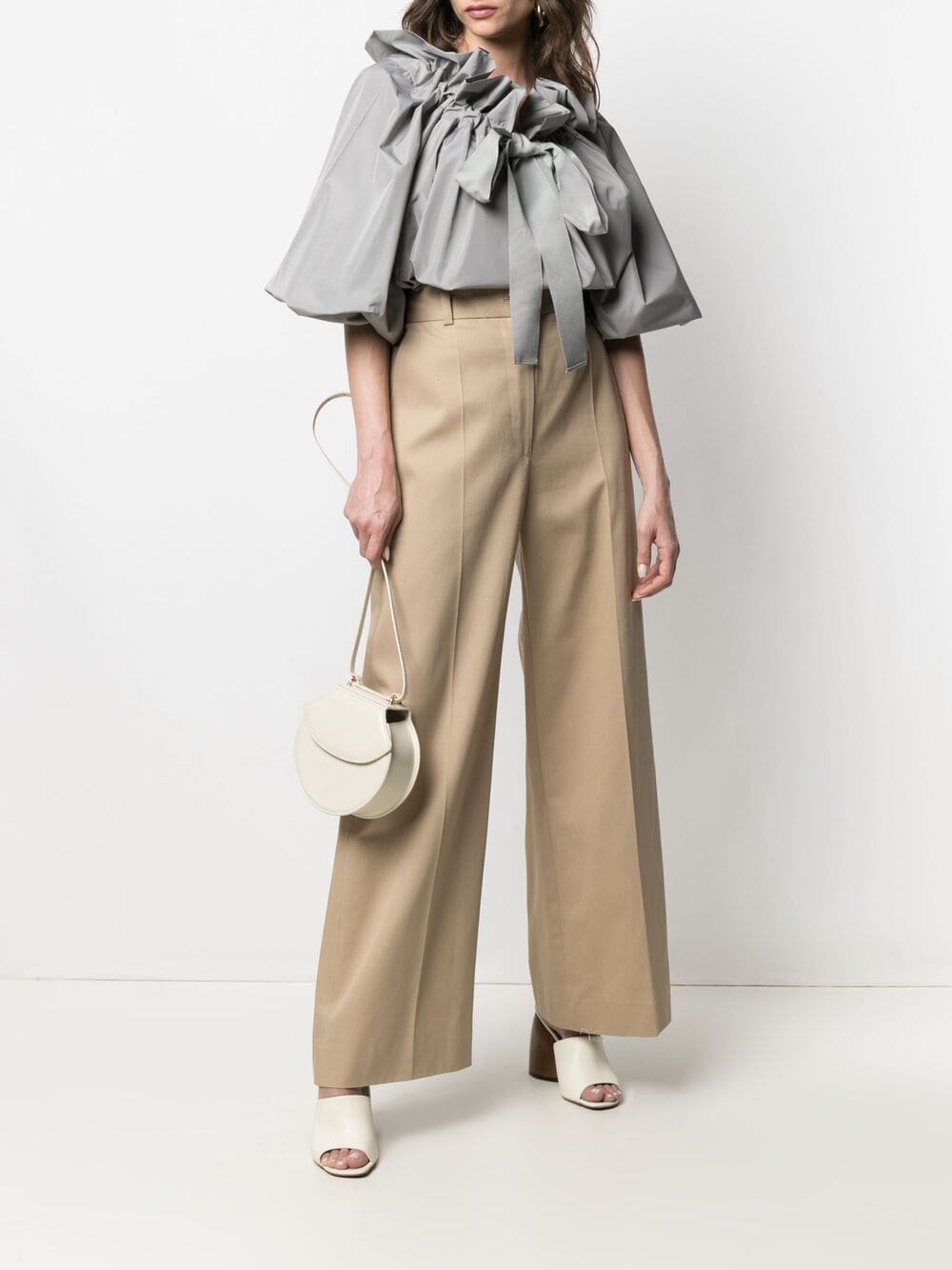 PATOU Patou Wide-Leg Tailored Trousers