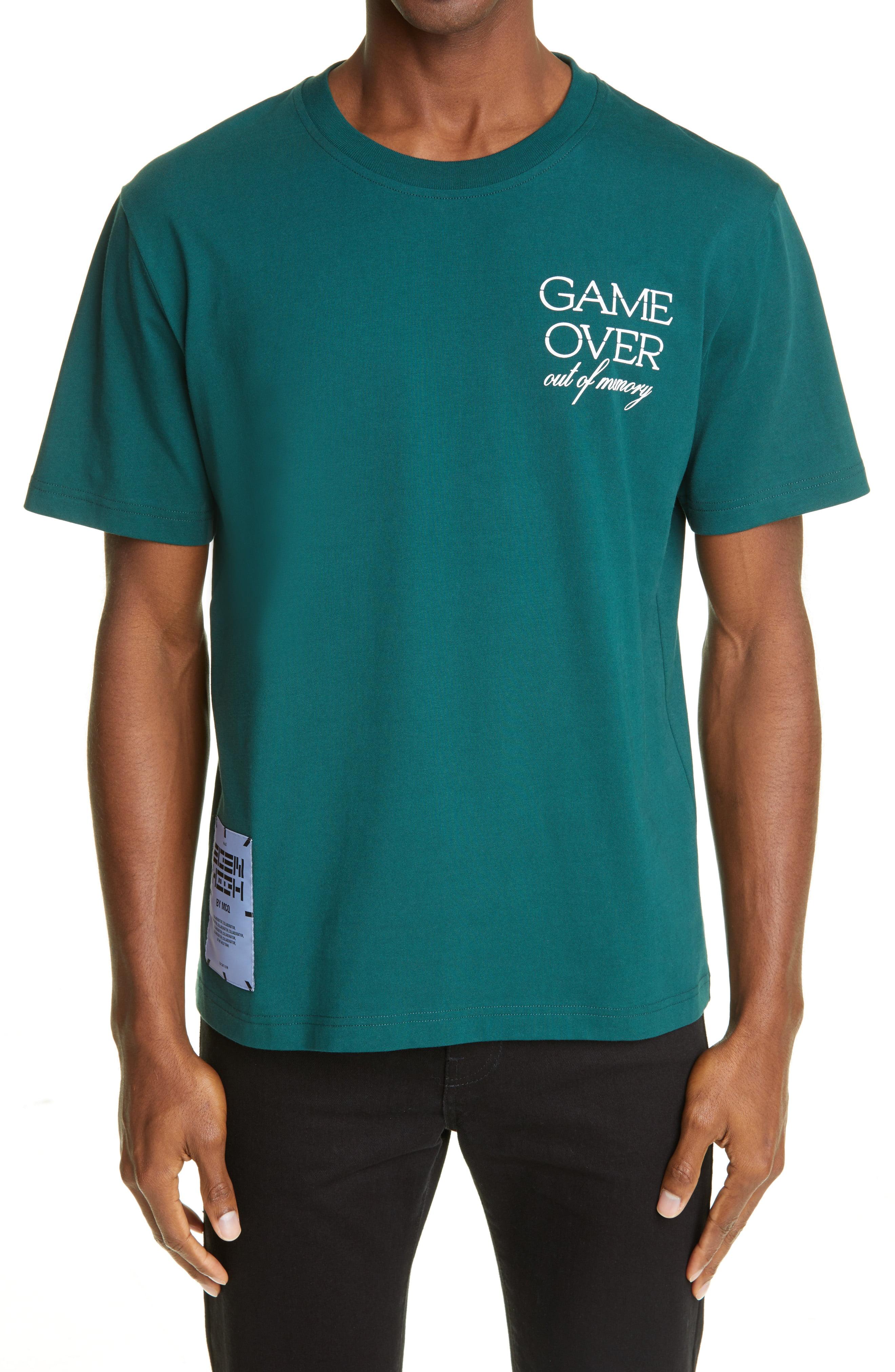 game over graphic tee