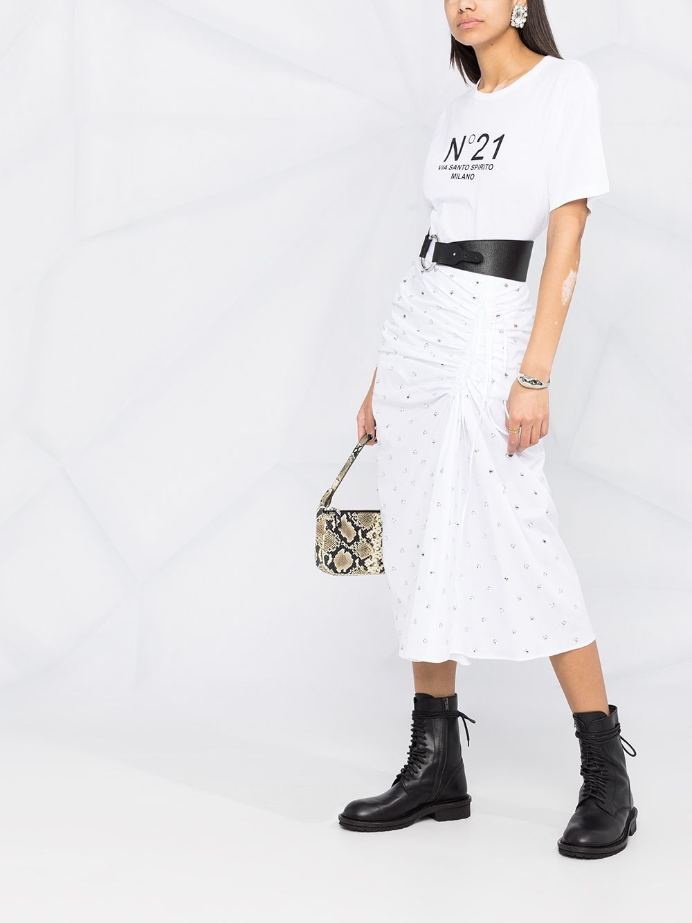 N°21 Nº21 Cotton Logo Print T-Shirt