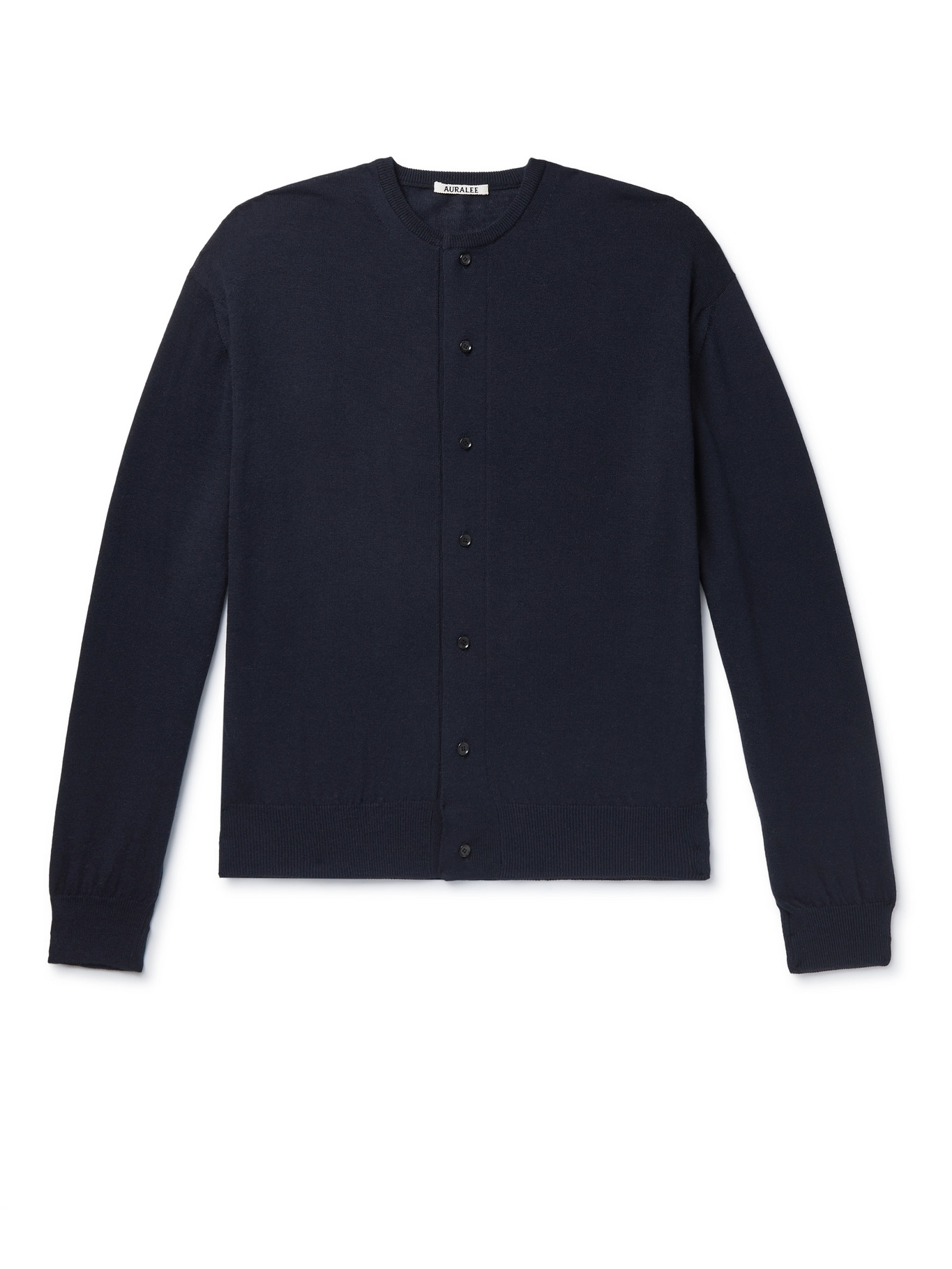 Auralee Cashmere Cardigan 4 In Black - 30% Off | Editorialist