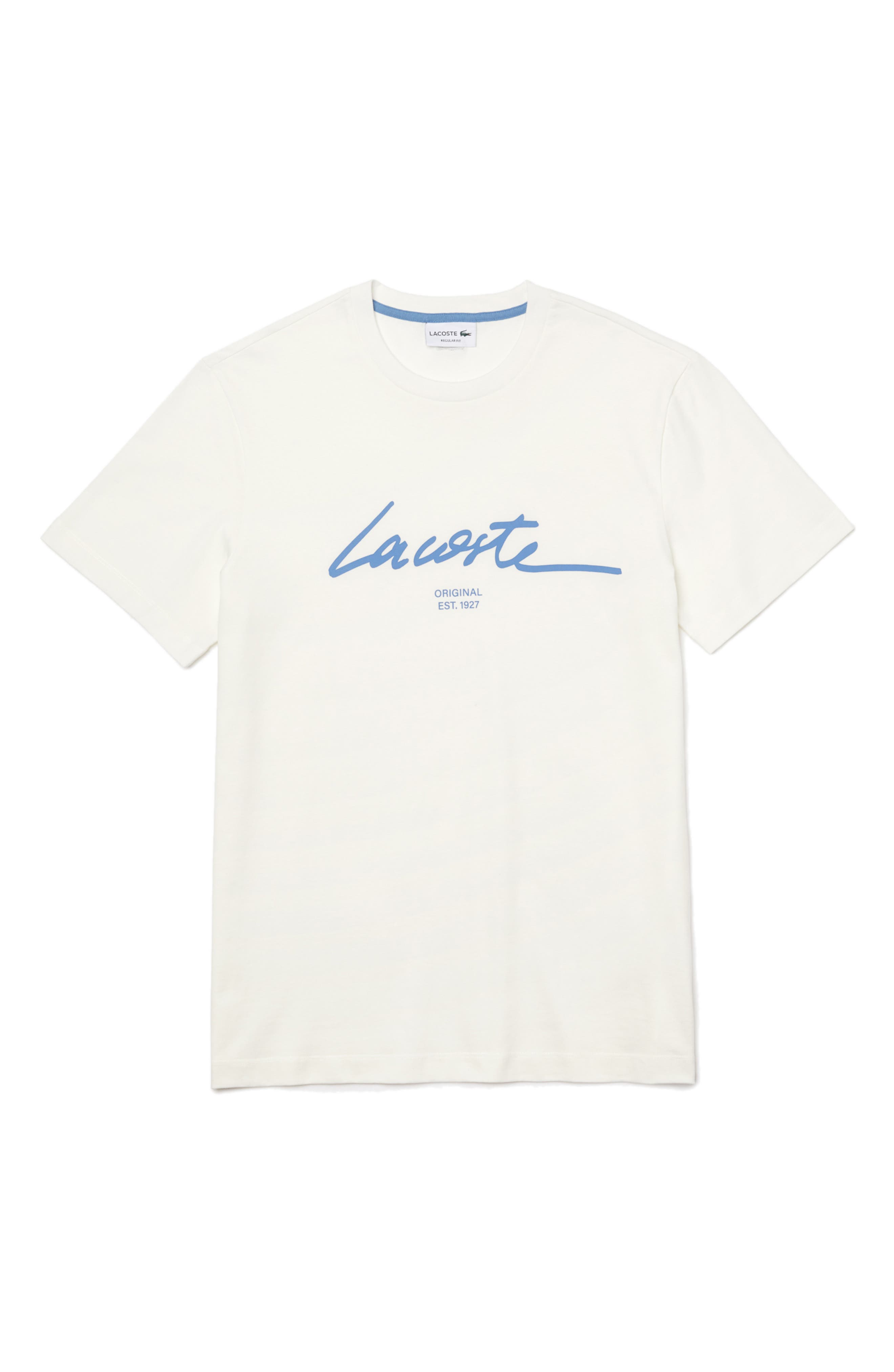 lacoste graphic tee