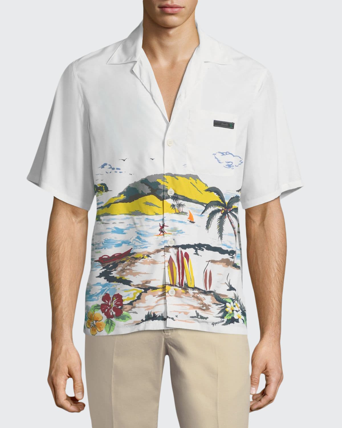prada bowling shirts