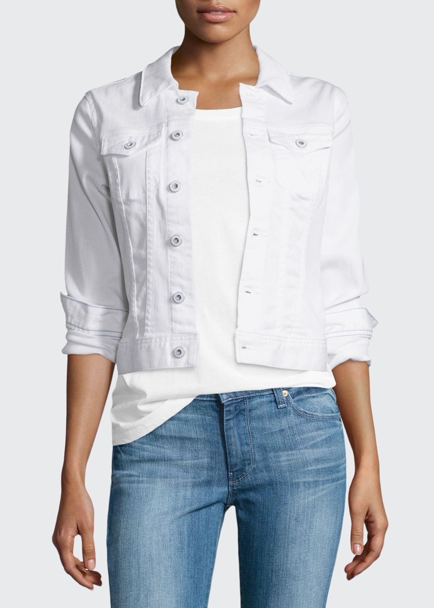 ag white jean jacket