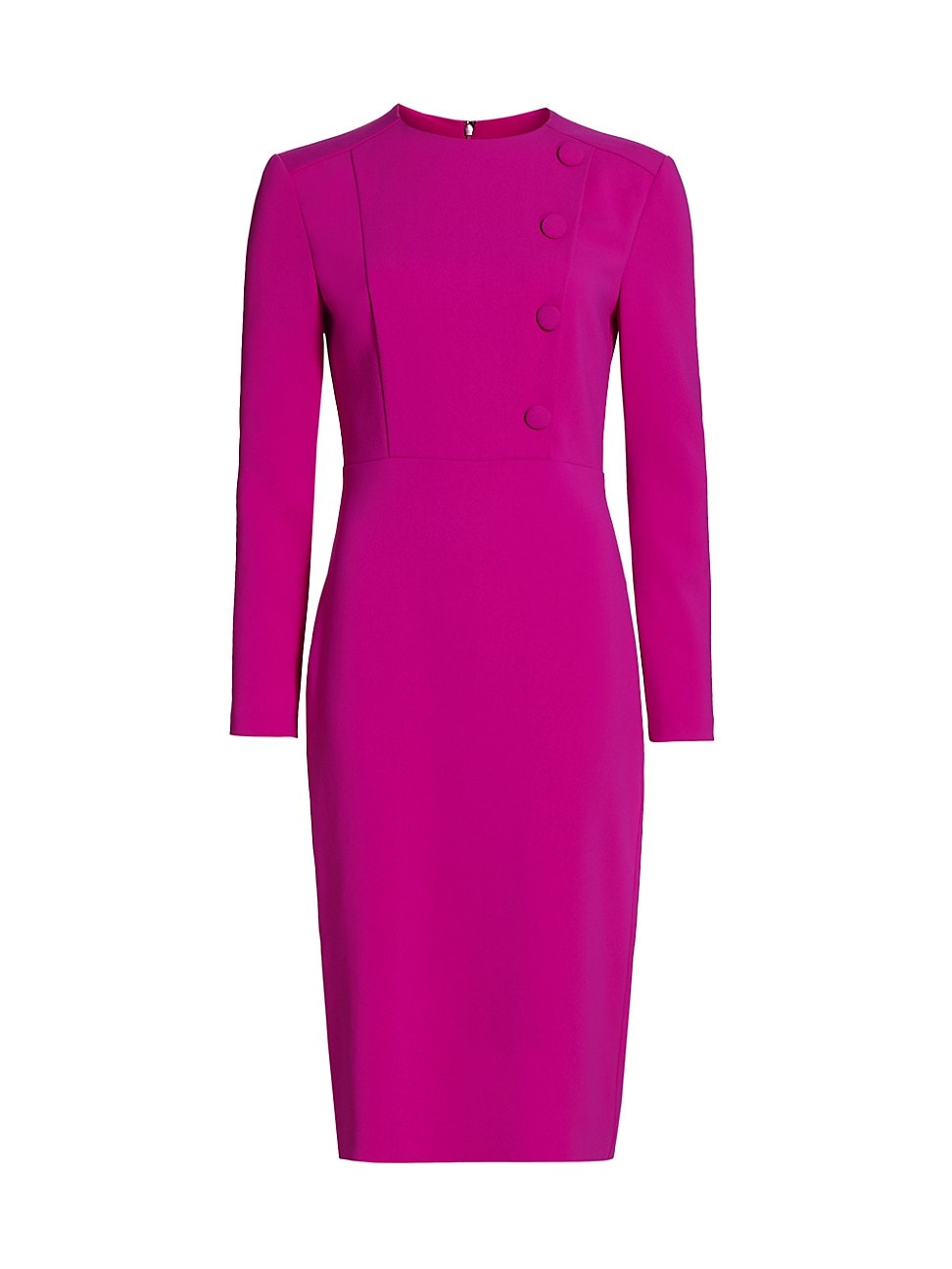 Badgley mischka fuchsia dress Clearance