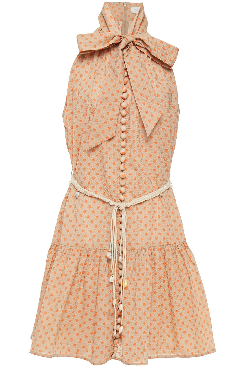 sachin and babi light blue dress Hyacinth House White Smocked Seashell Embroidery Harbor Dress White / M