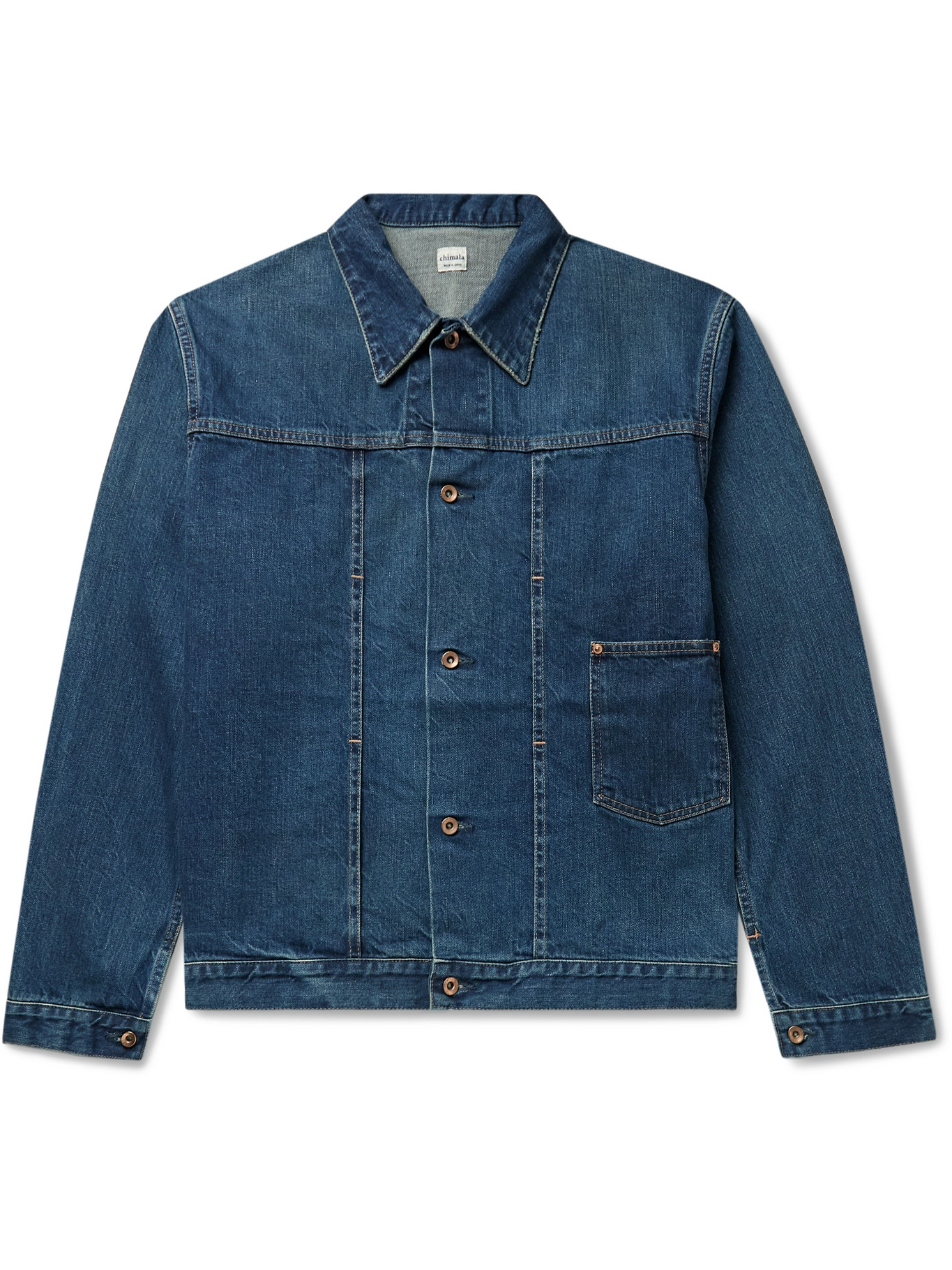 Chimala Denim Trucker Jacket In Blue - 60% Off | Editorialist