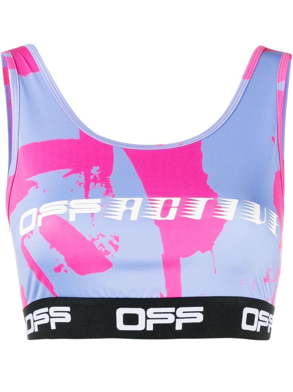 OFF-WHITE Off-White High Waist Logo Compression Cycling Shorts
