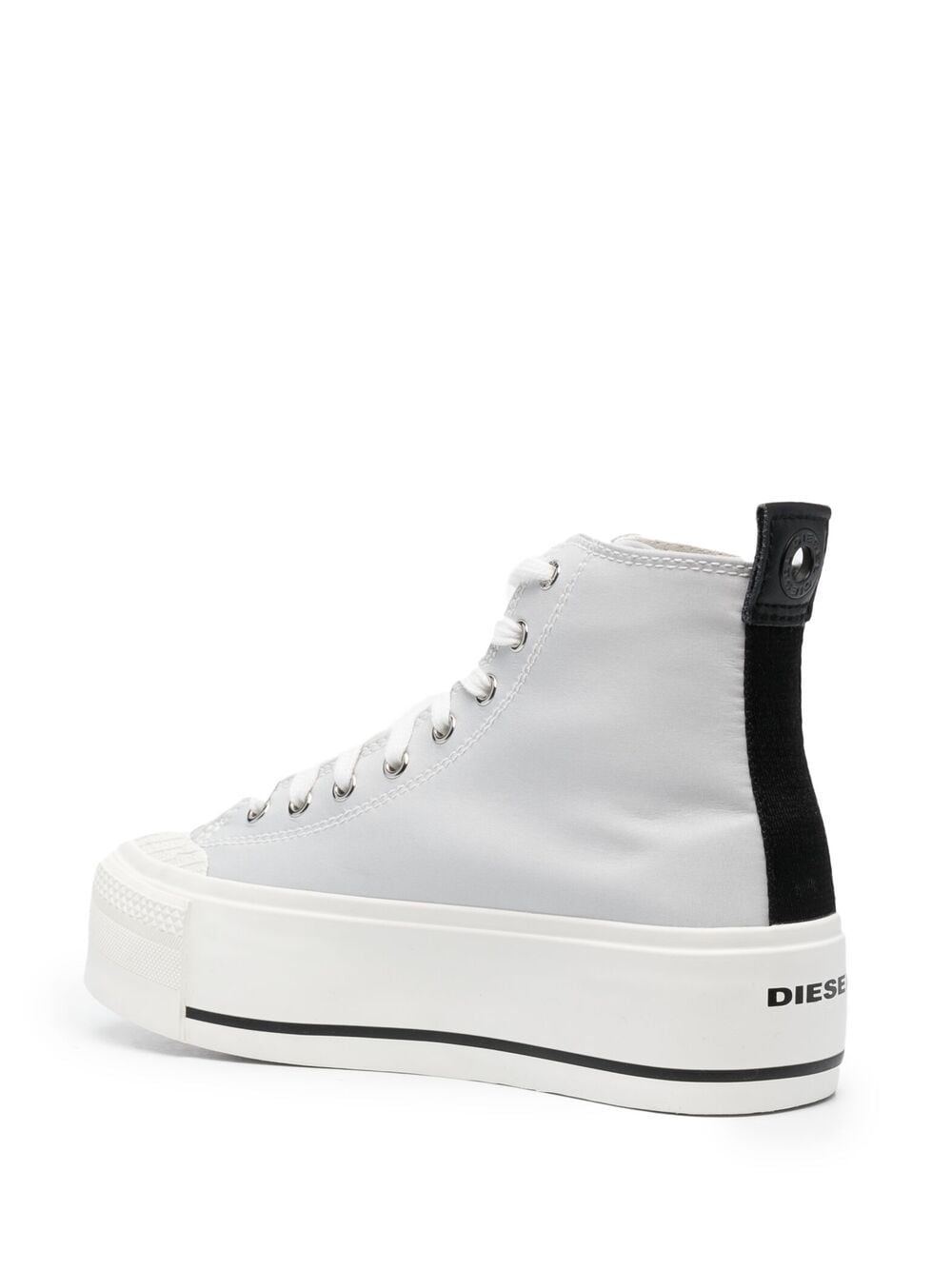 Diesel S-Astico Mc Wedge Trainers In Grey - 40% Off | Editorialist