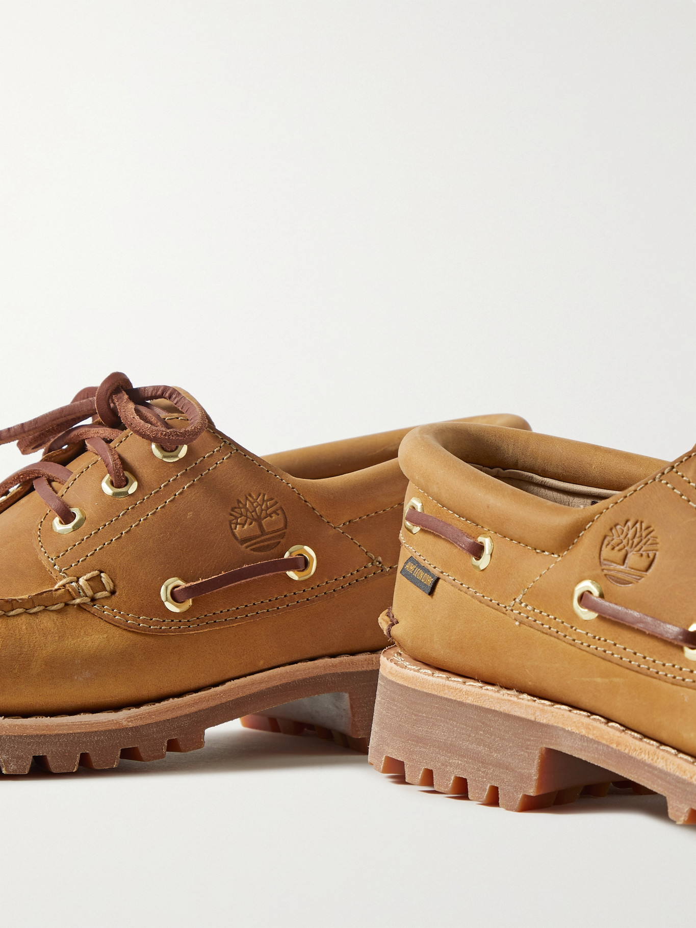 Timberland Aimé Leon Dore 3-Eye Lug Nubuck Boat Shoes