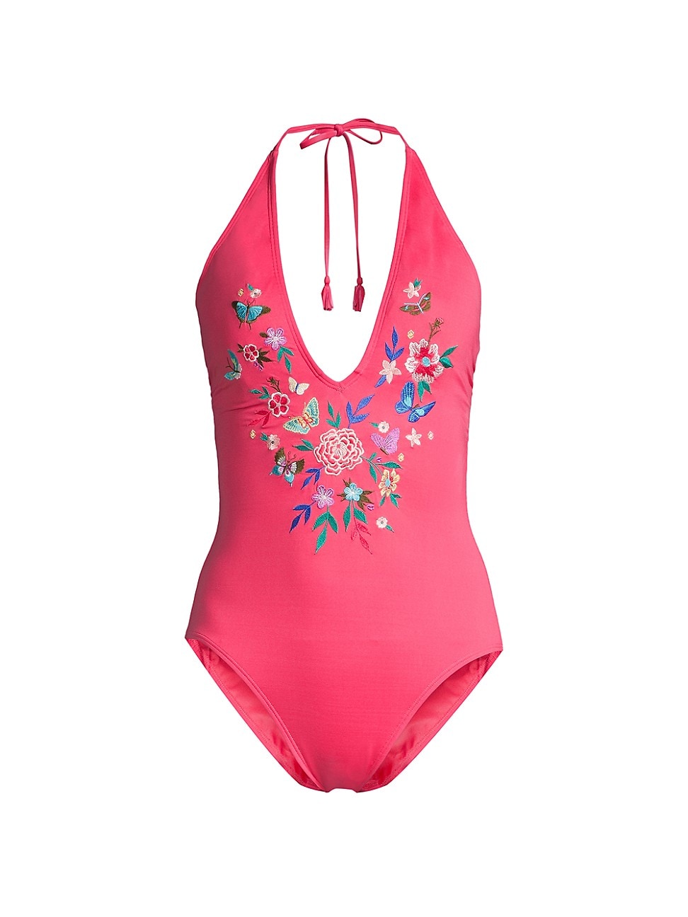 Johnny Was Women S Mariposa One Piece Swimsuit Coral Editorialist