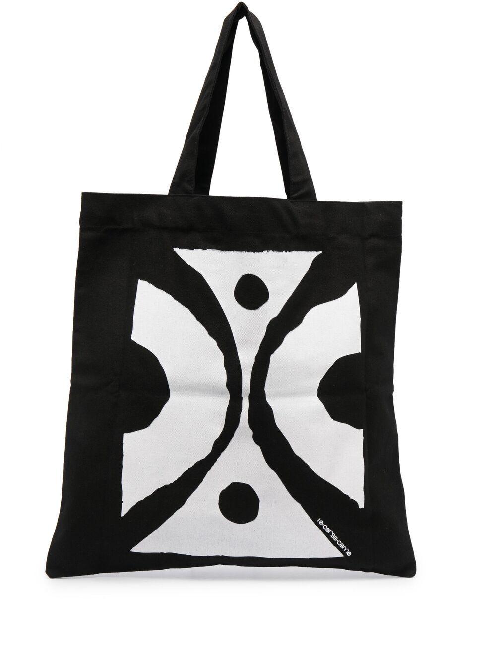 Y3 Y-3 Floral-Print Tote Bag