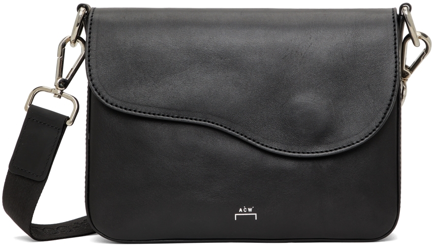 A-Cold-Wall* Leather Utility Bag In Black 26% Off Editorialist