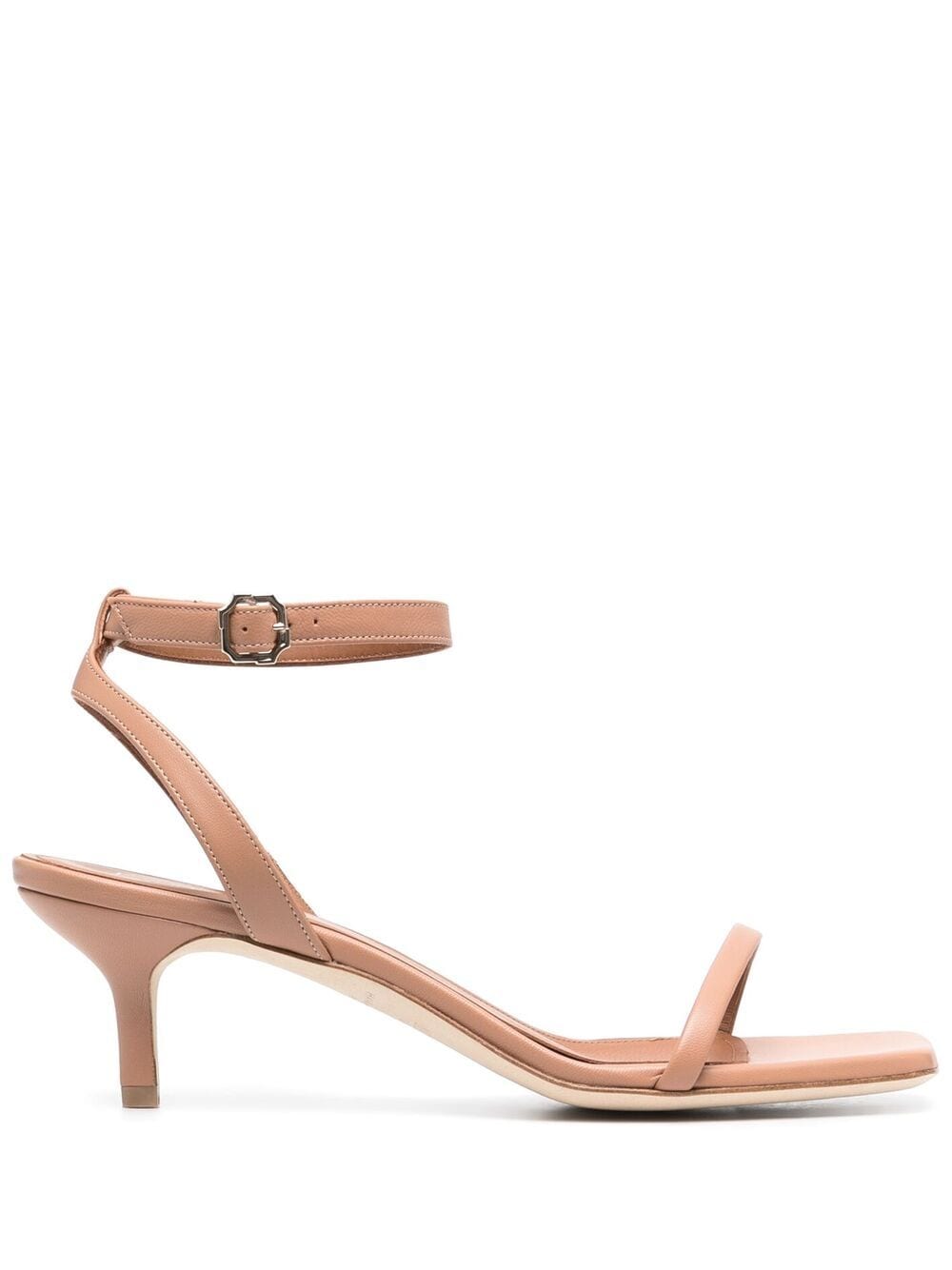 low ankle strap sandals