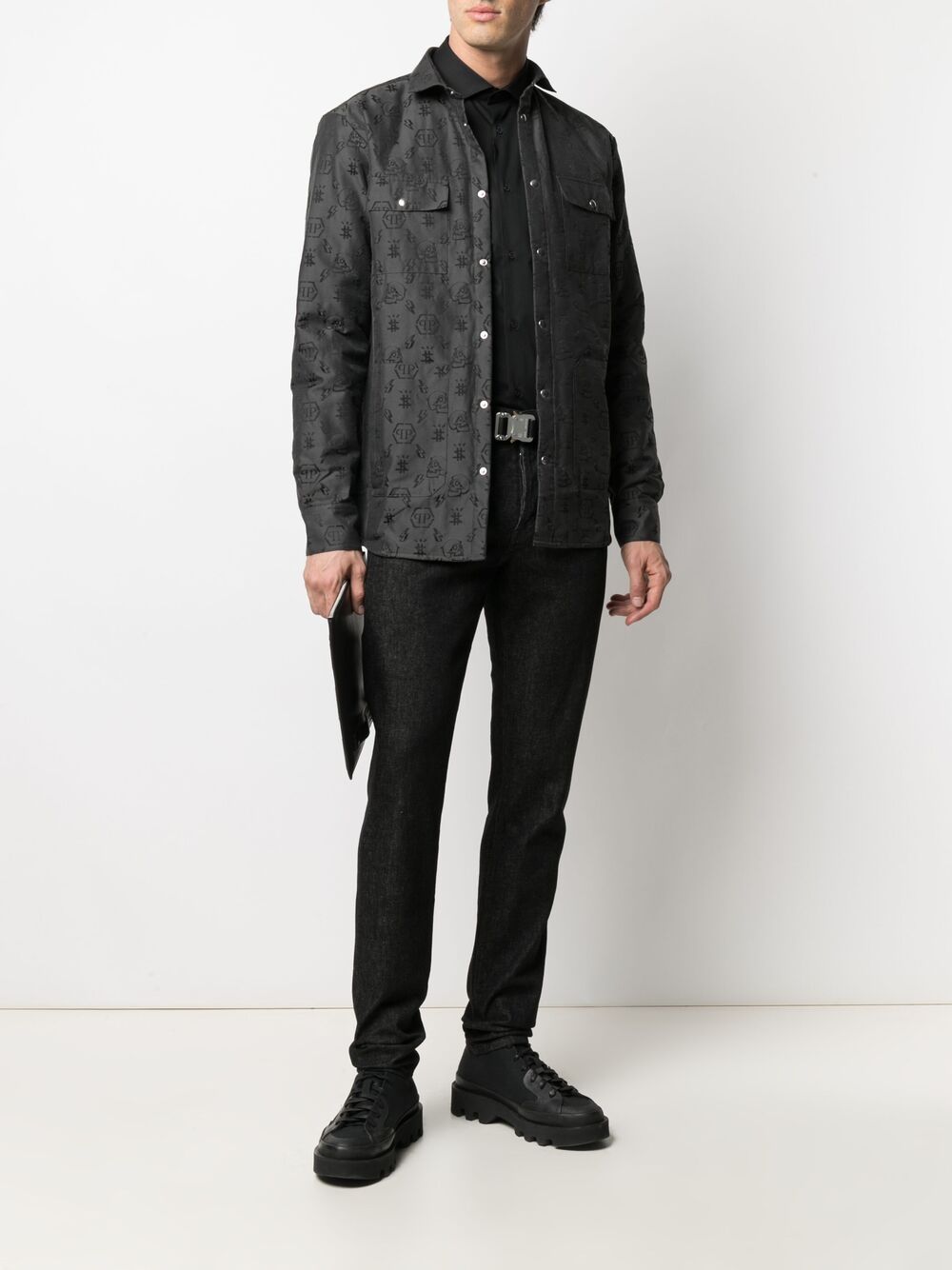 PHILIPP PLEIN PHILIPP PLEIN Diamond-Cut Shirt