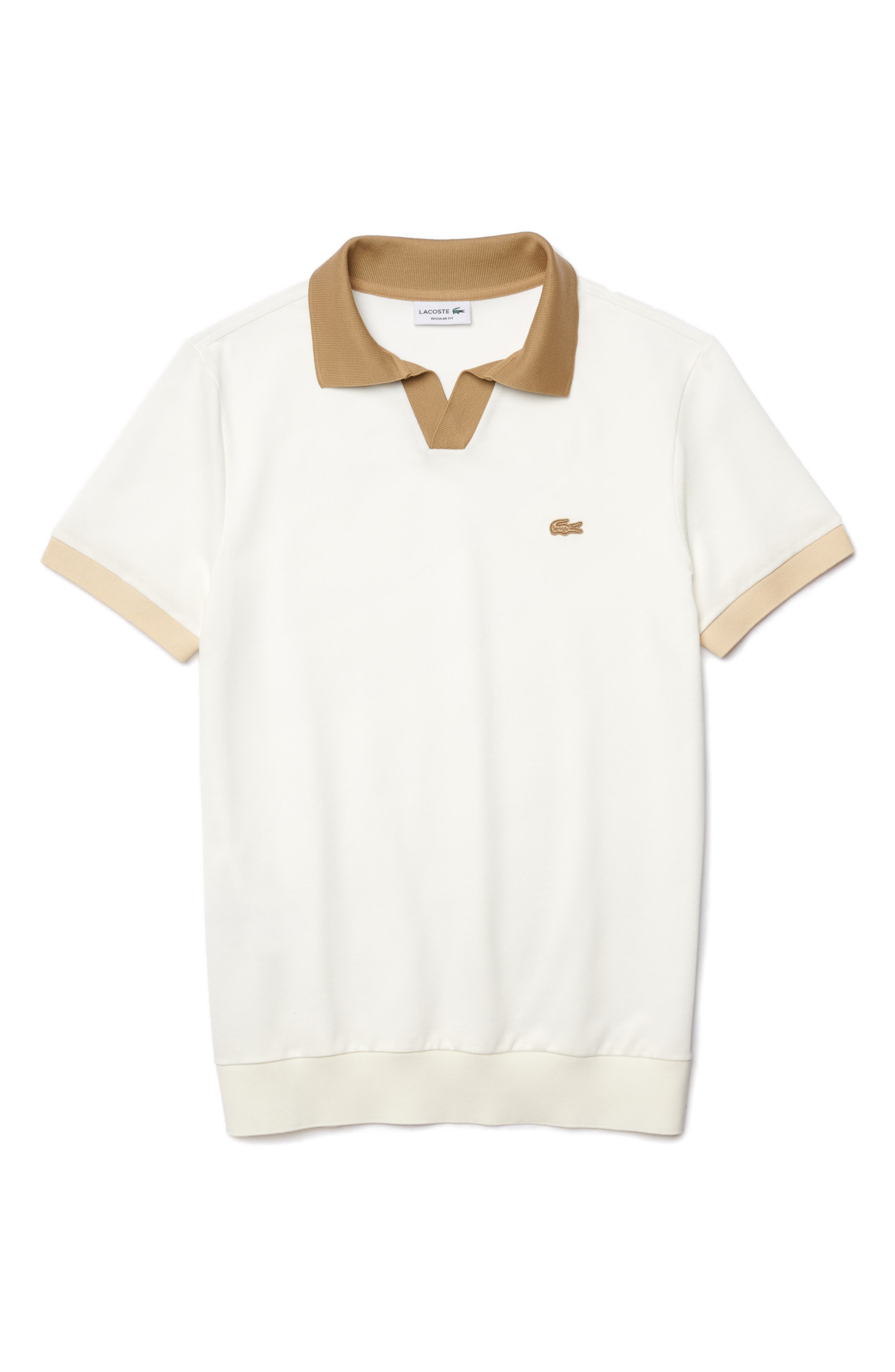 Men's Johnny Collar Pique Polo 
