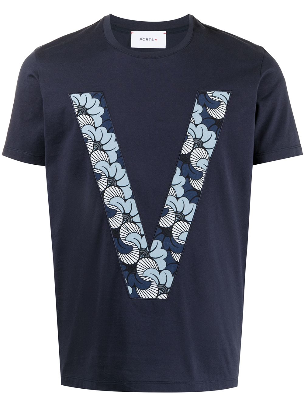 PORTS V Ports V Monogram-Print Cotton T-Shirt