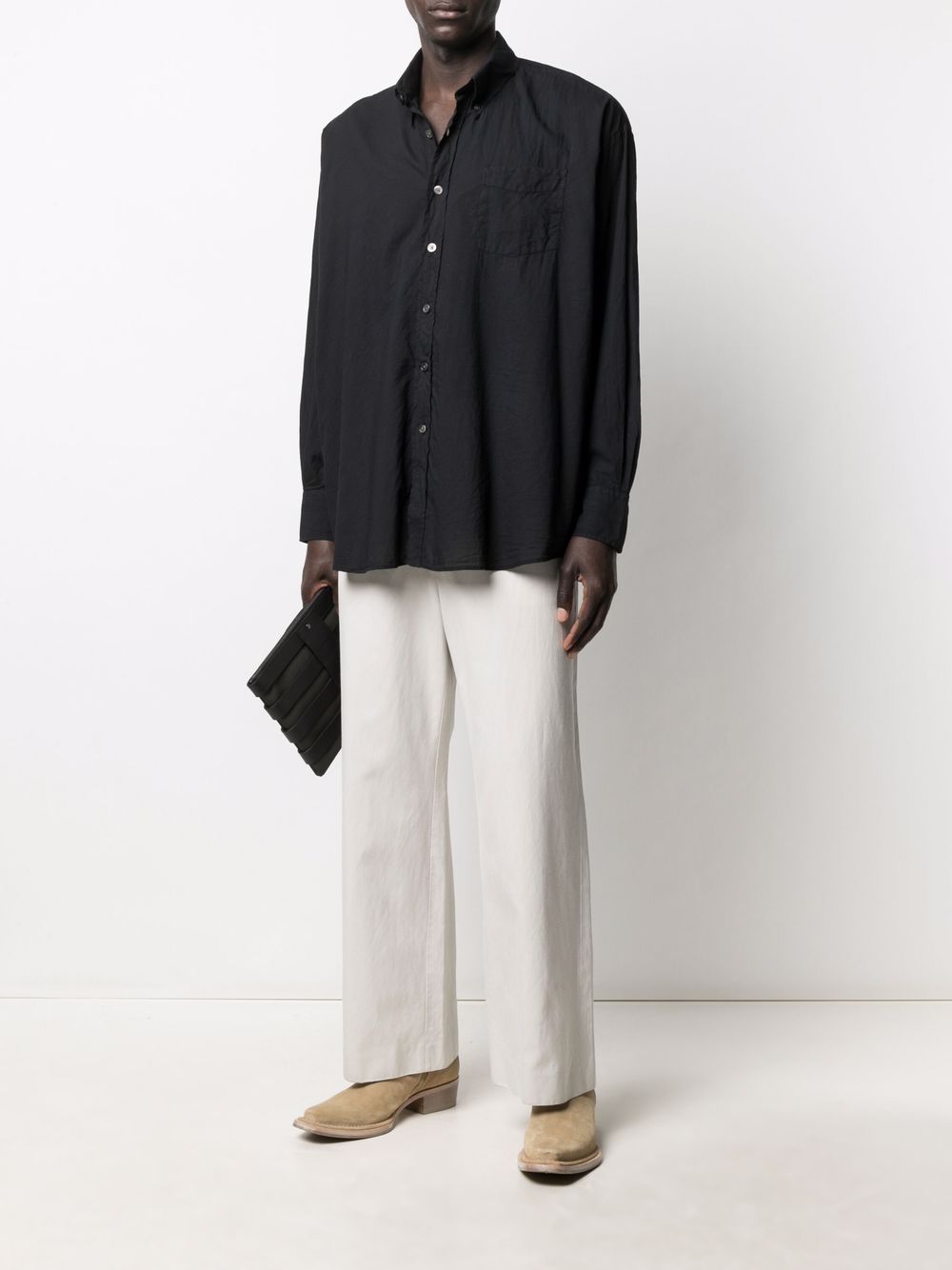 OUR LEGACY OUR LEGACY Button-Down Cotton Shirt
