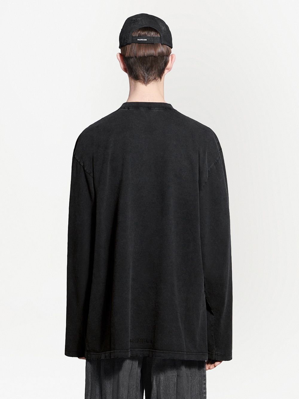 Balenciaga Rammstein Long-Sleeve Top - Black | Editorialist