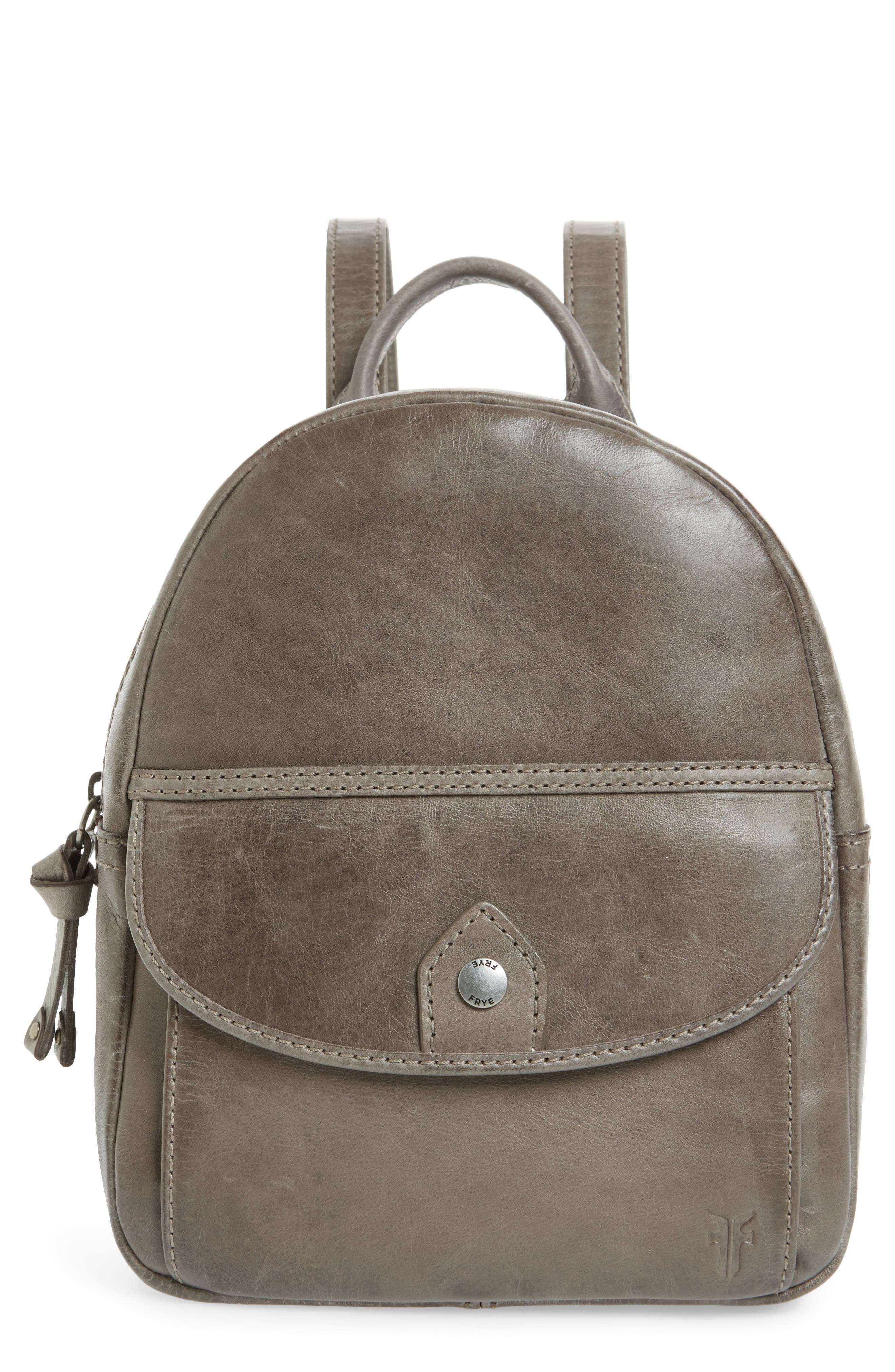 frye melissa mini leather backpack