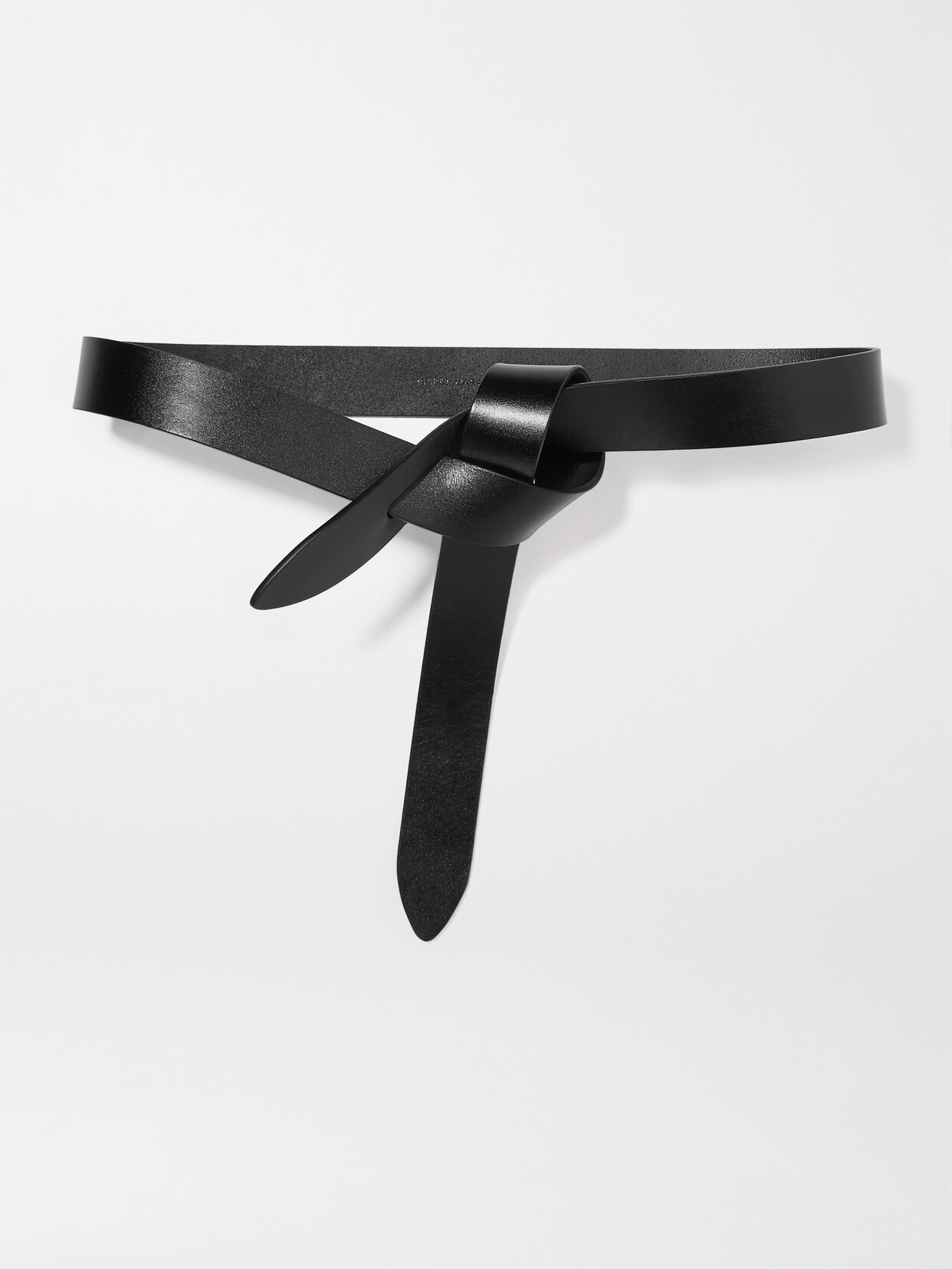 Isabel Marant Lecce Wrap Belt XL Black Leather Tie Waist Made In France NWT My Honest Review of the Isabel Marant Lecce Belt | Natalie  main image 4
