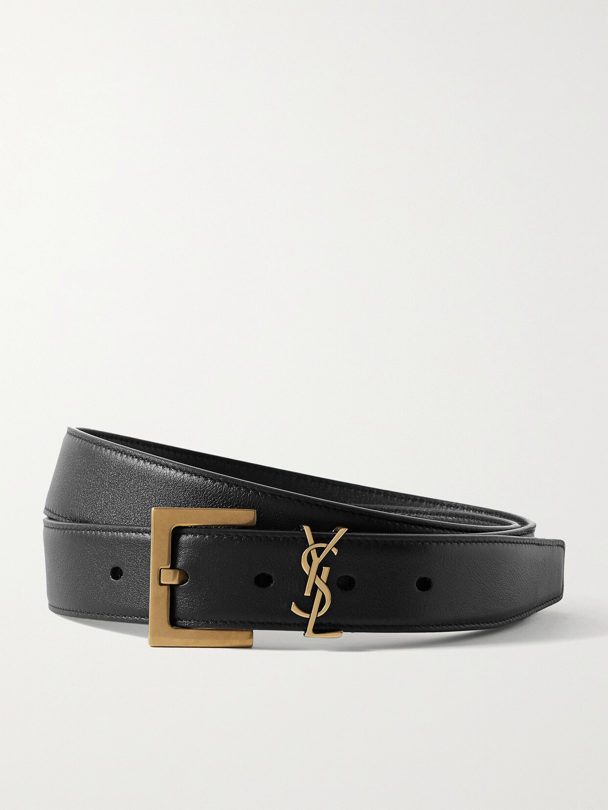 SAINT LAURENT SAINT LAURENT le loafer monogram leather penny loafers