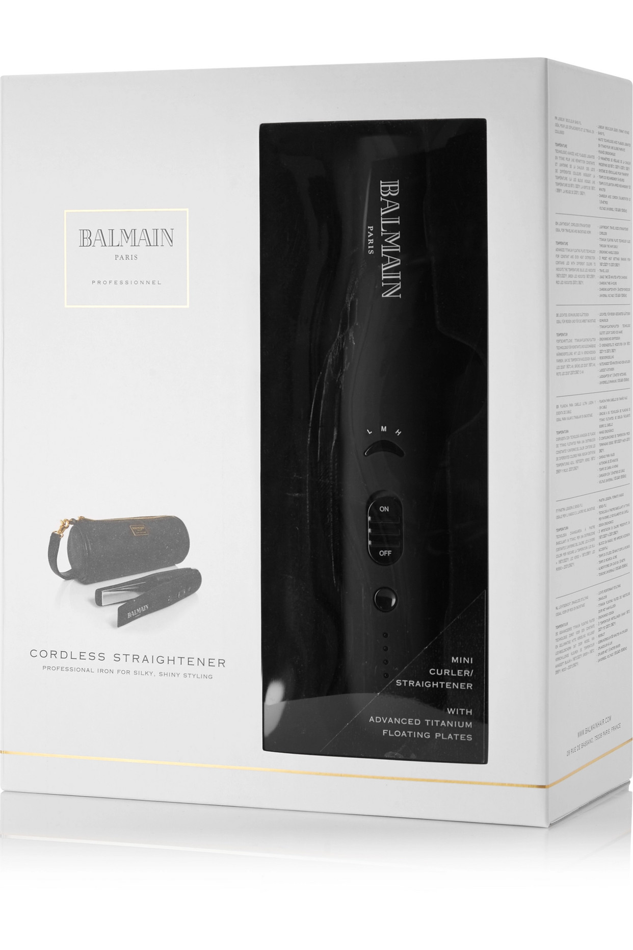 Balmain Cordless Straightener In Blue - 70% Off | Editorialist