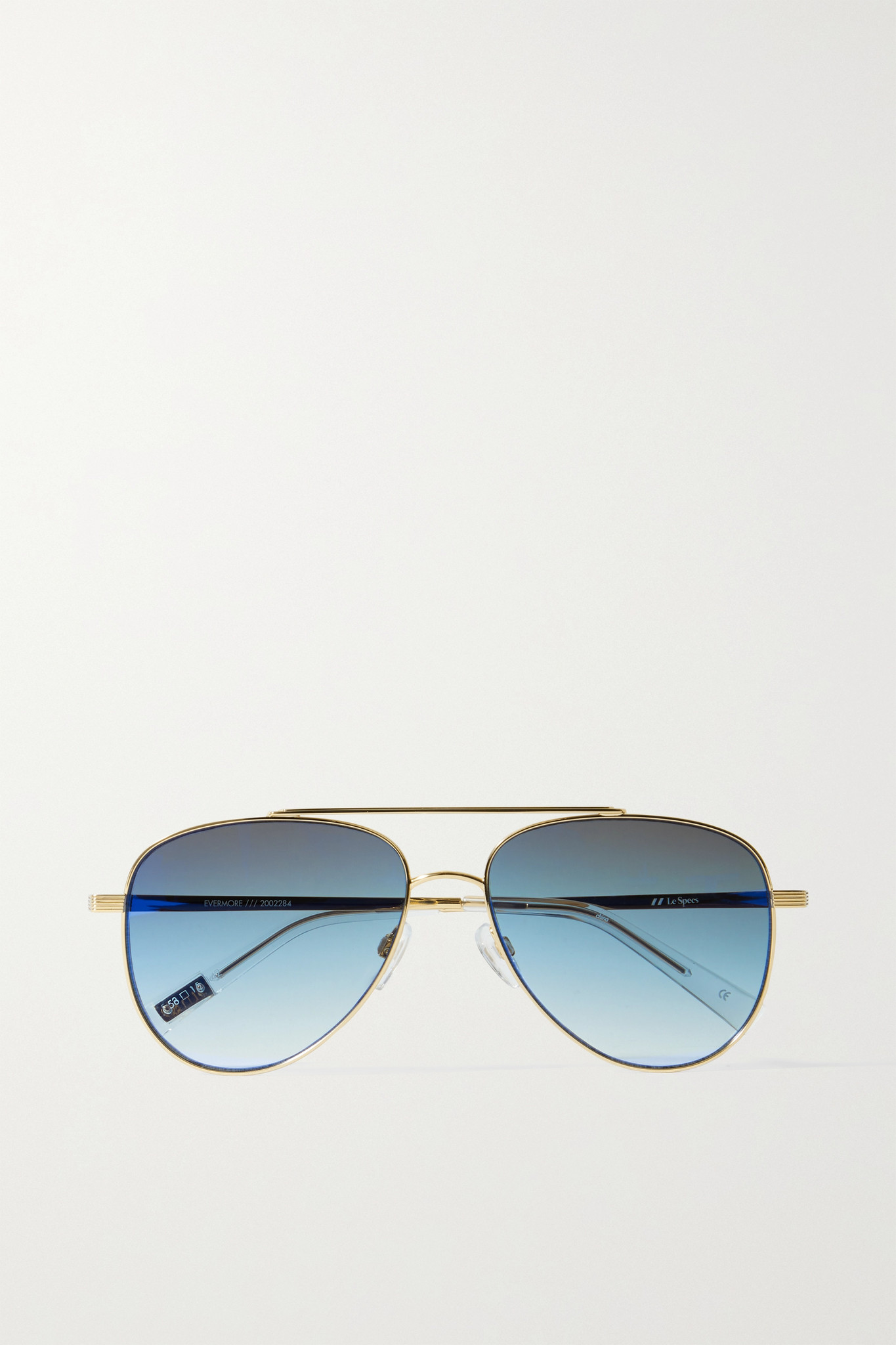 Le Specs Evermore Aviator-Style -Tone Sunglasses - Gold  display picture 3