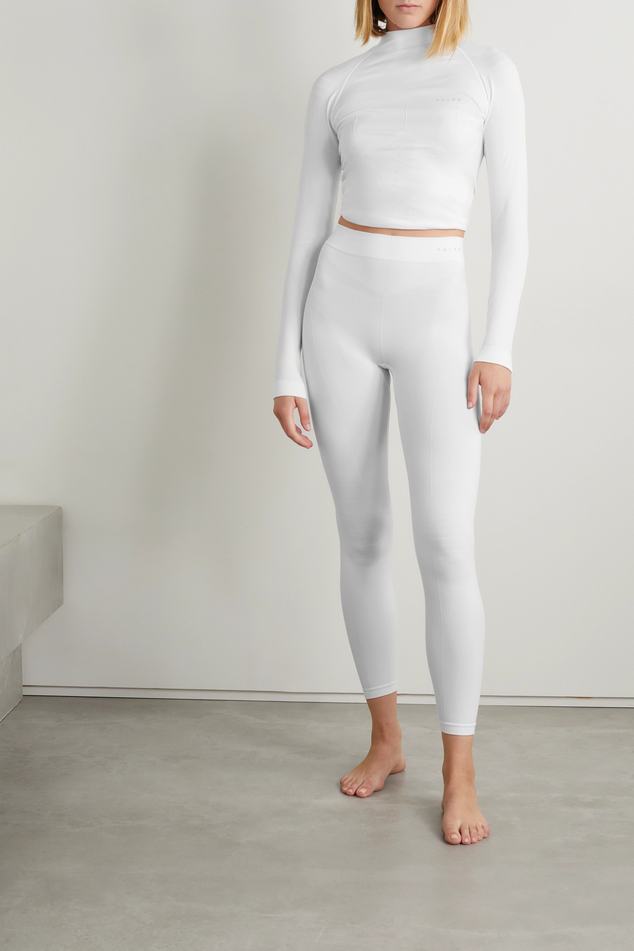 FALKE Stretch-knit Leggings