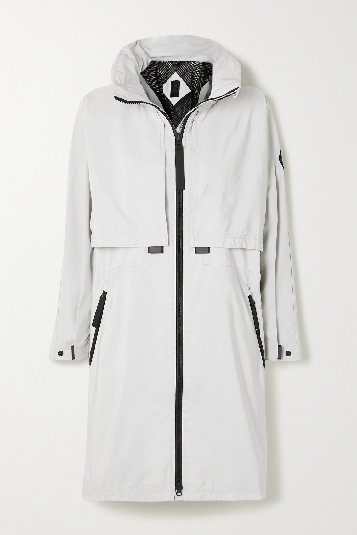 カナダグースCinematographer Jacket Frost Grey Canada Goose Cinematographer Hooded Shell Jacket - Gray | Editorialist