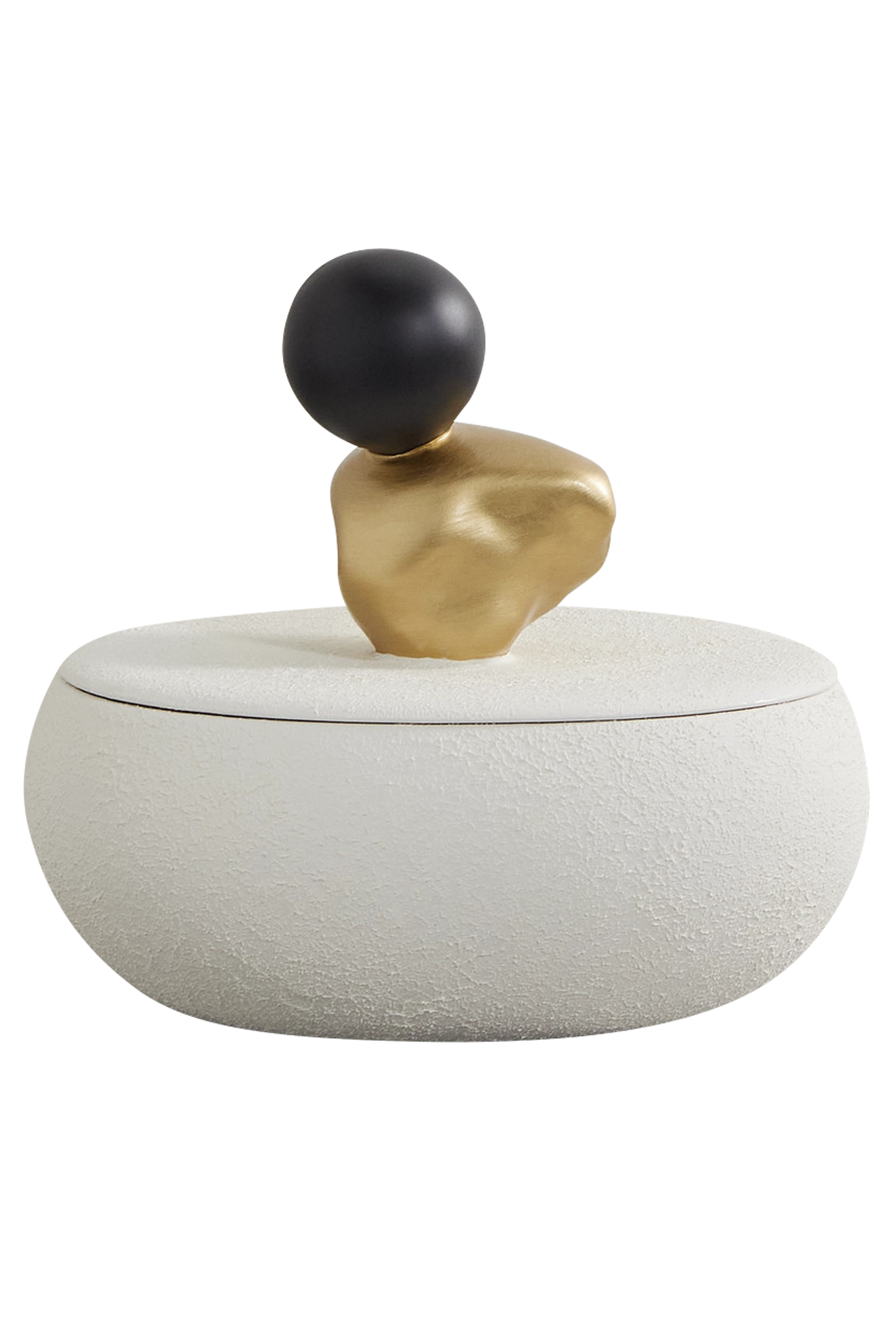 Anissa Kermiche Earthenware Jewelry Box In Ivory - 40% Off