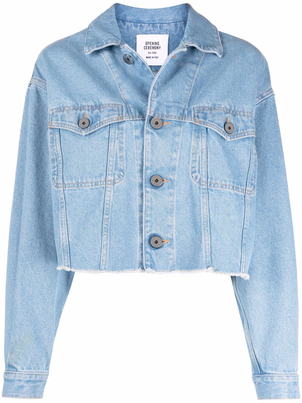 DION LEE Dion Lee Ventral Compact Cropped Top