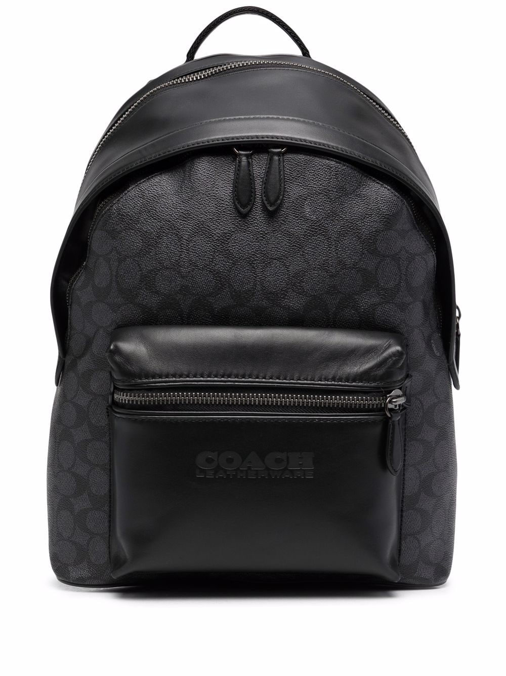 Coach Signature Canvas Backpack Black Editorialist