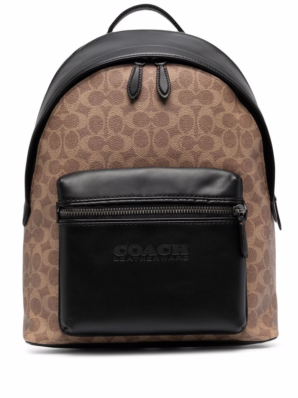 coach academy backpack in signature canvas West kickasskickss school silhouette crafted of our Signature canvas and refined leather COACH Signature Charter Backpack, Charcoal