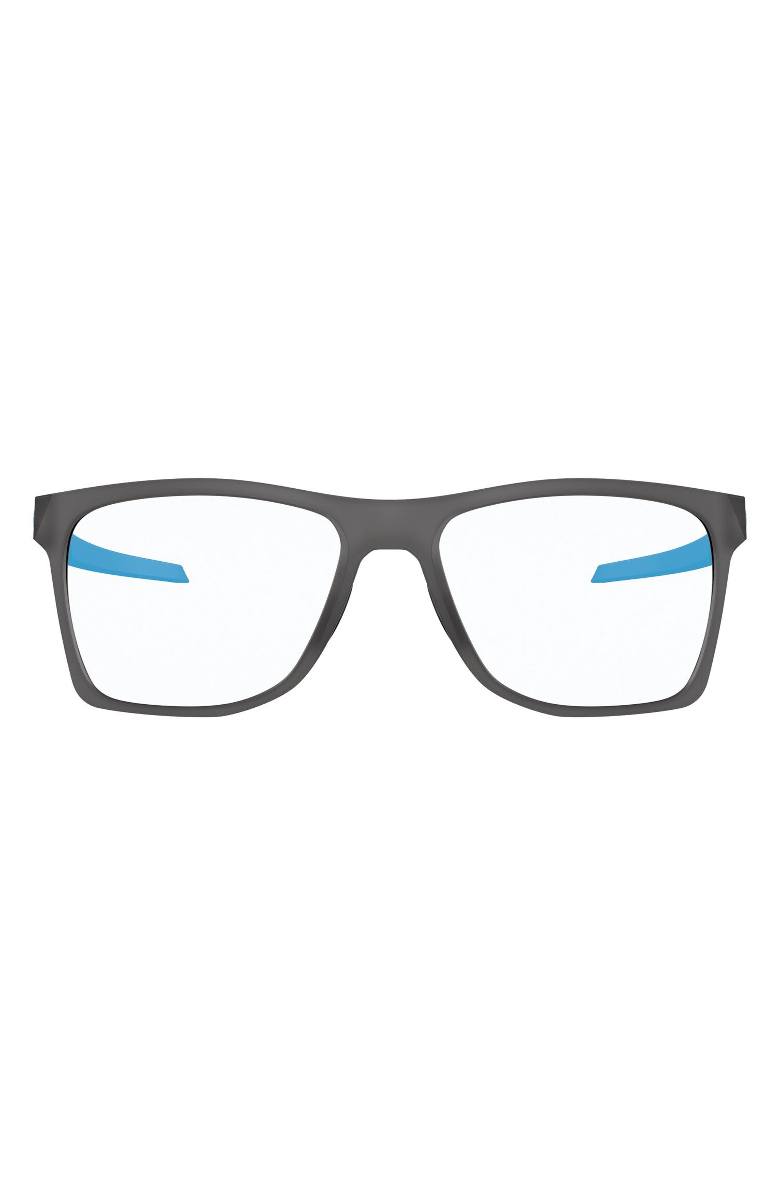 世界的に オークリー Oakley レディース メガネ サングラス Activate 57mm Square Wrap Optical Glasses Lite Grey ファッションサングラス Sutevalle Org