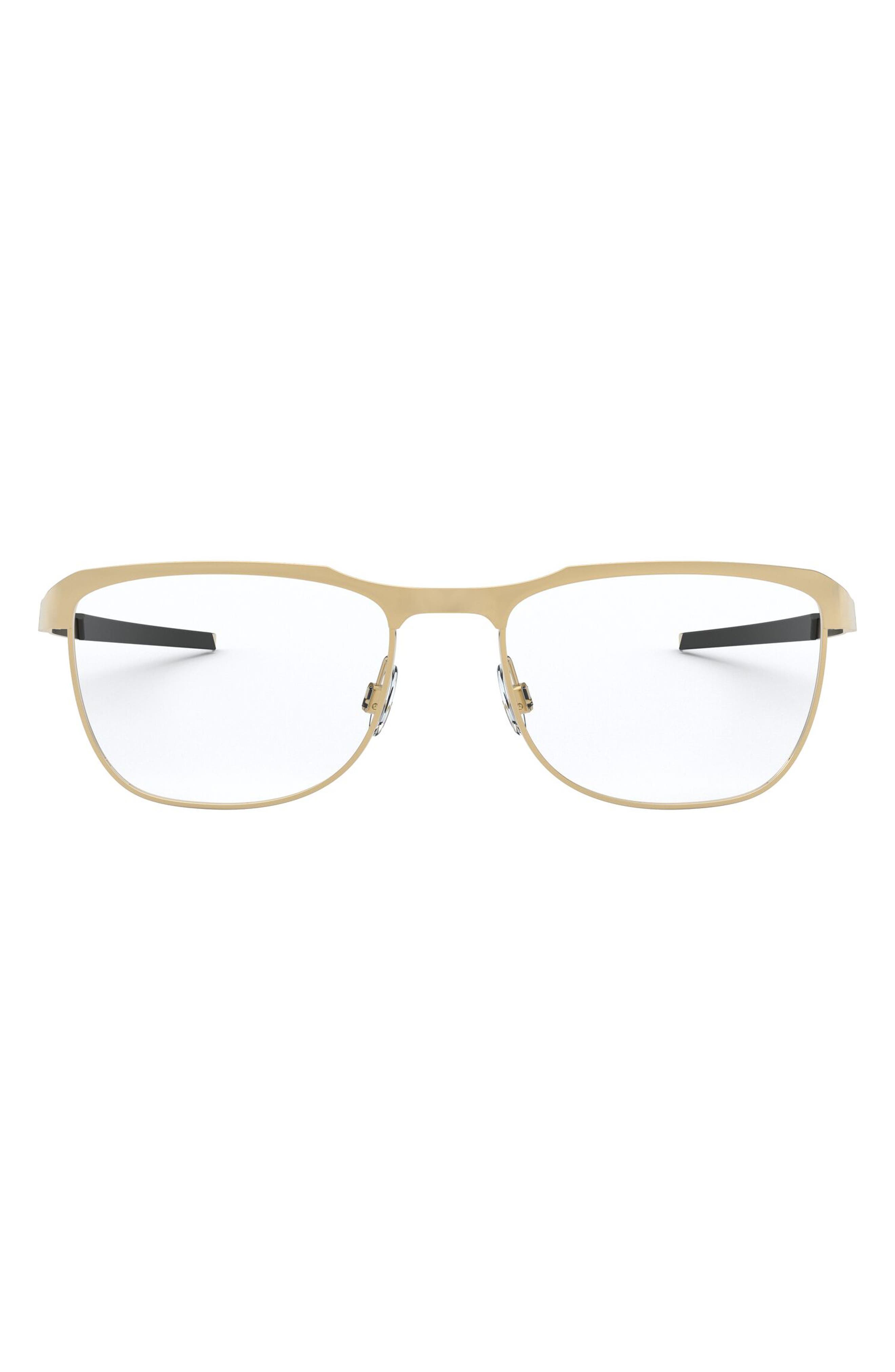 世界的に オークリー Oakley レディース メガネ サングラス Activate 57mm Square Wrap Optical Glasses Lite Grey ファッションサングラス Sutevalle Org