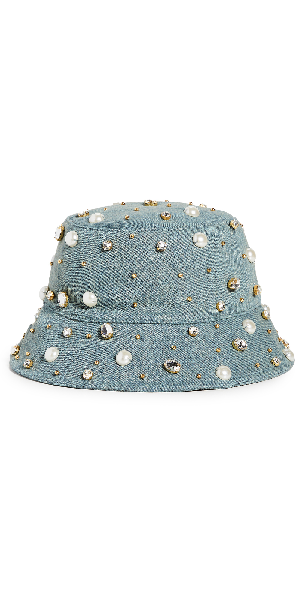 Lele Sadoughi Denim Bucket Hat - New with Dust Bag Lele Sadoughi | Accessories | Lele Sadoughi Denim Bucket Hat  main image 4